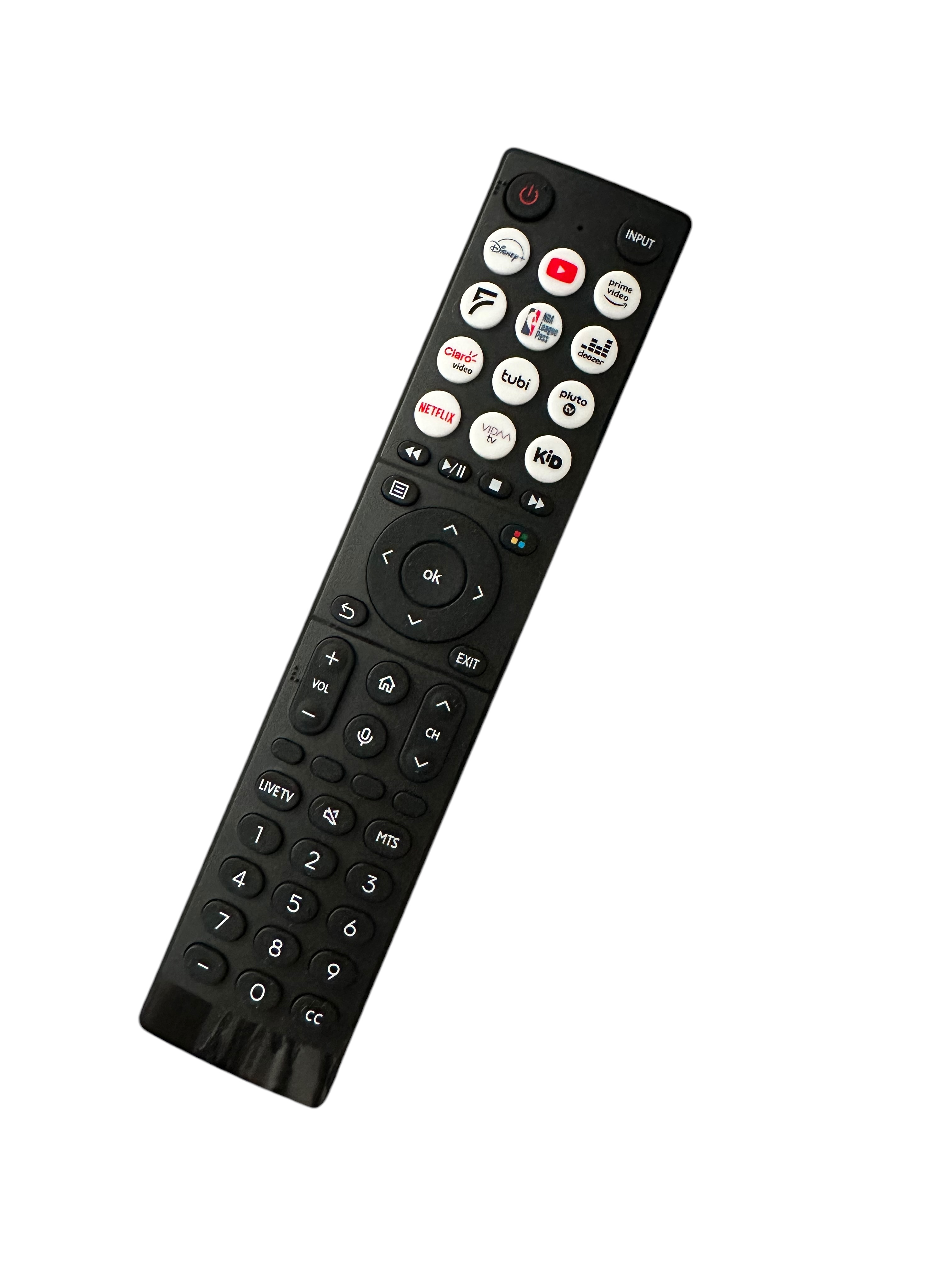 Control Para Pantalla Hisense Vidaa Erf2d36h 32a4kv 40a4kv