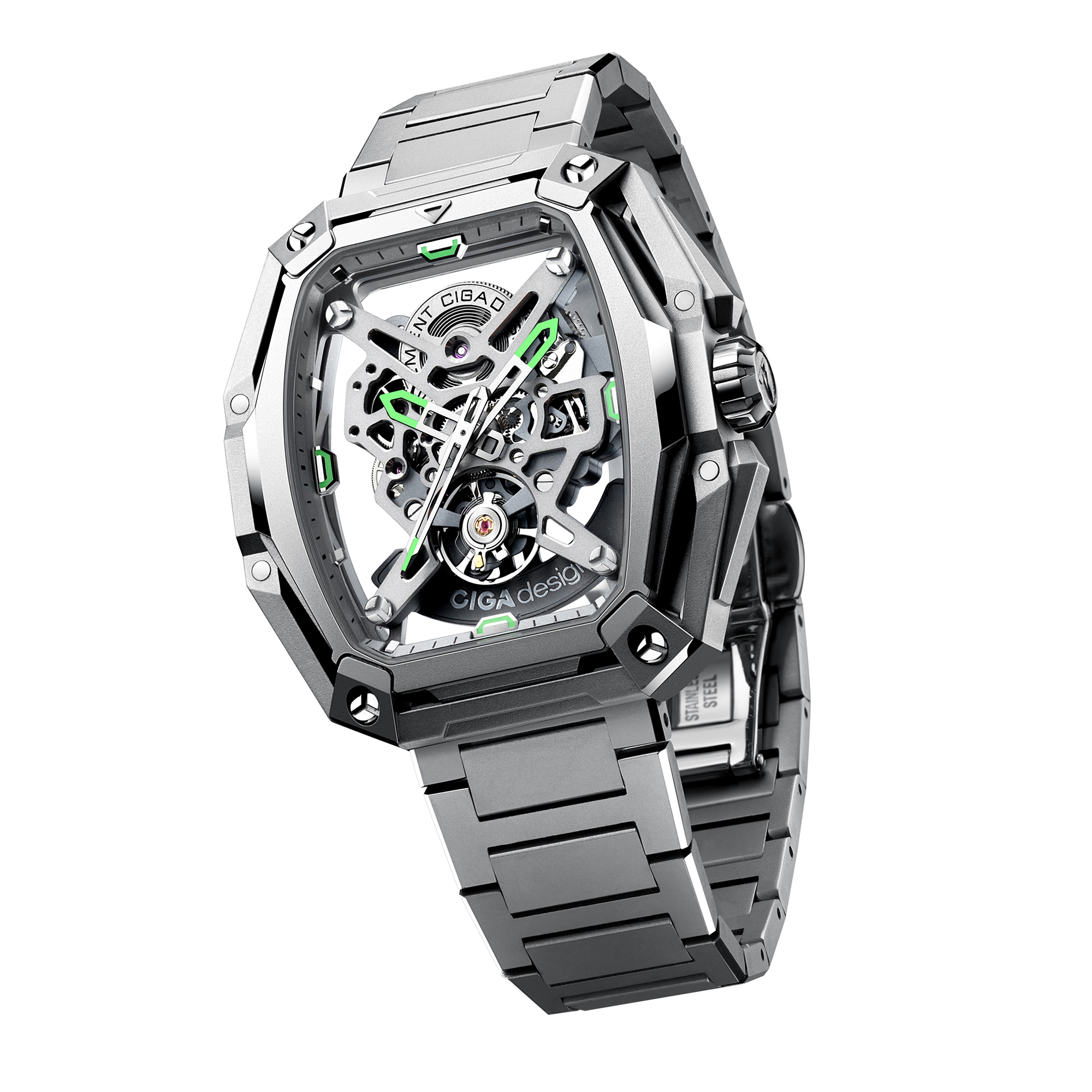 Reloj Ciga design Hombre City Hunter Z035-SS01-W1S Silver