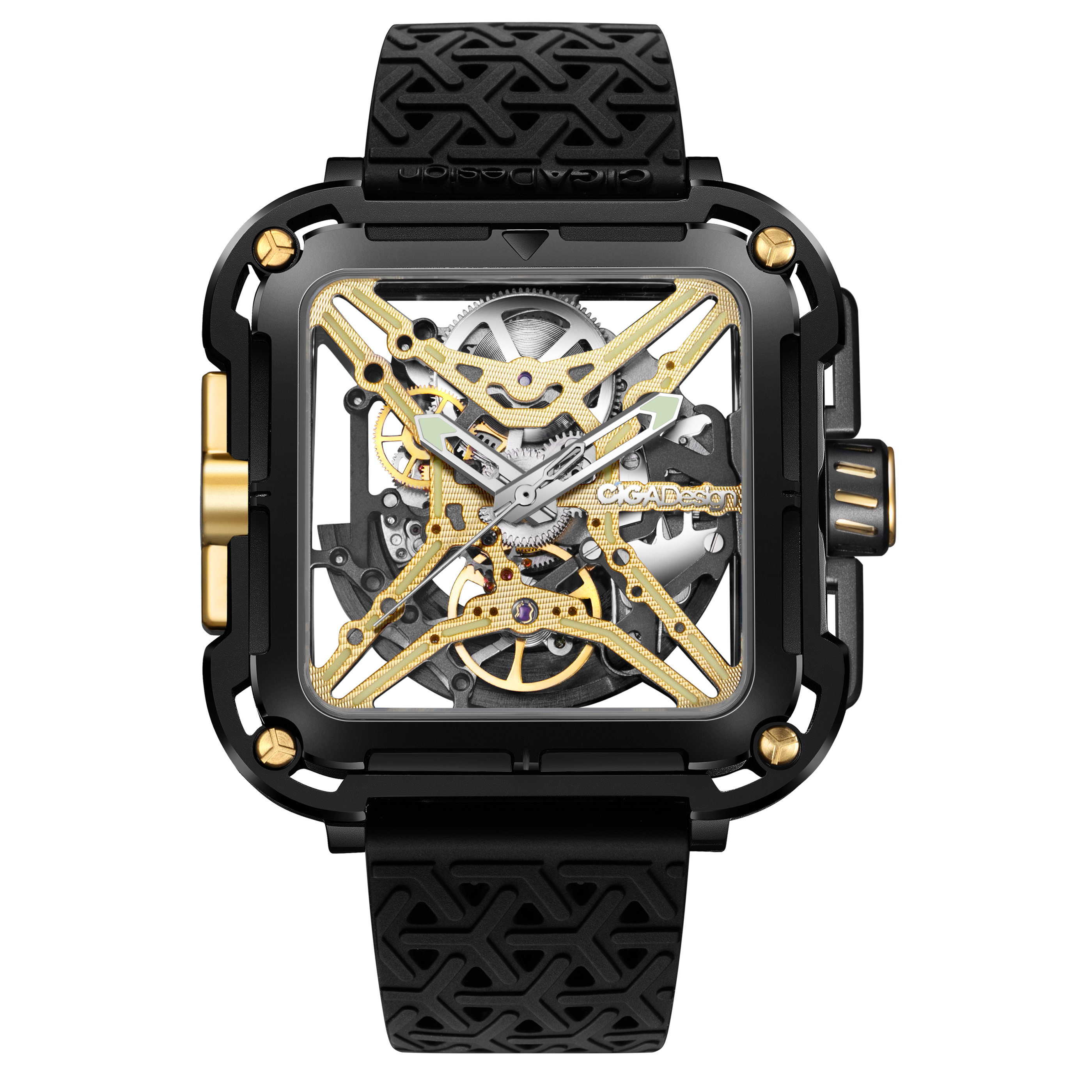 Reloj Ciga design X021-BLGO-W25BK Balck gold X Series Titanium