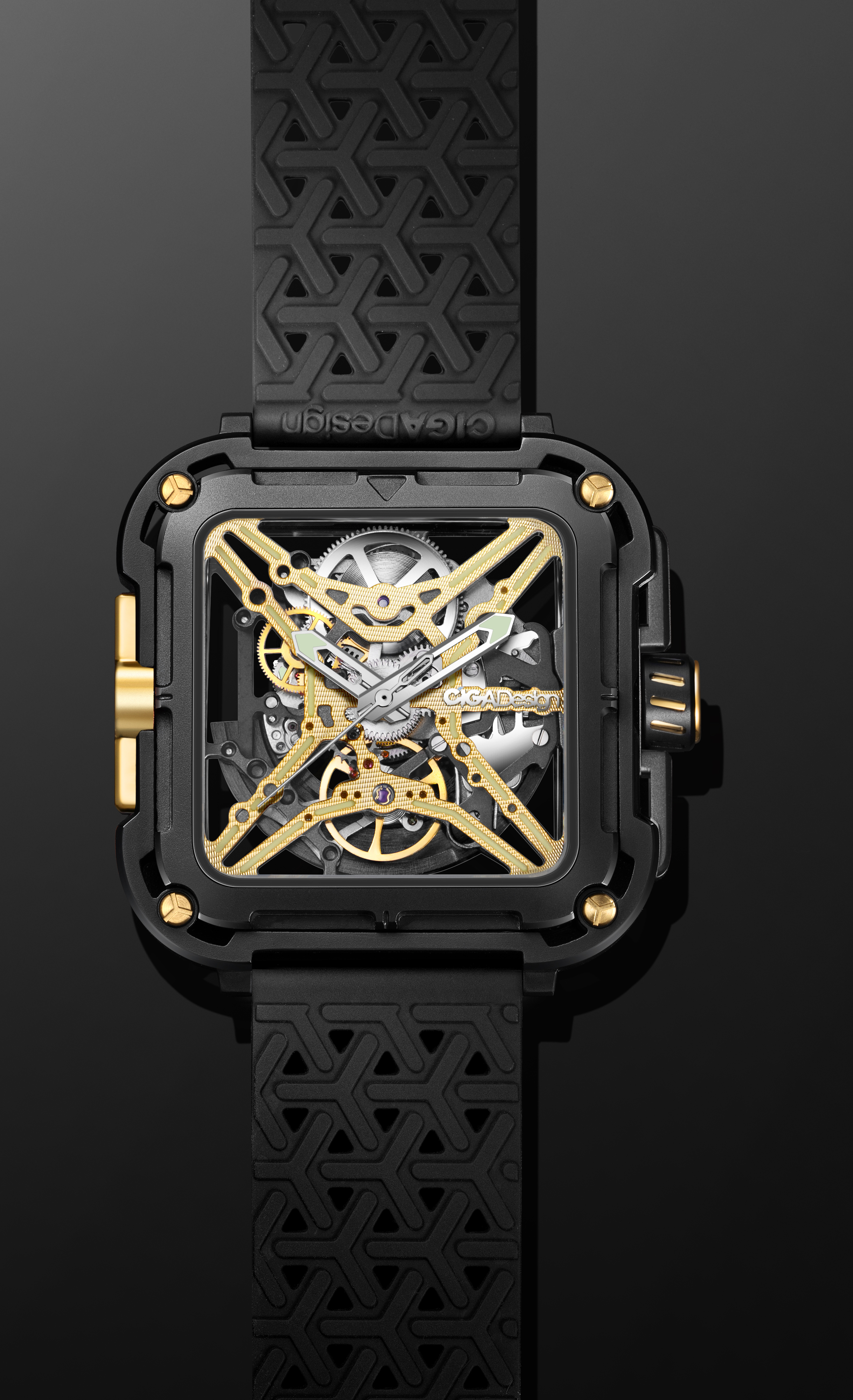 Reloj Ciga design X021-BLGO-W25BK Balck gold X Series Titanium