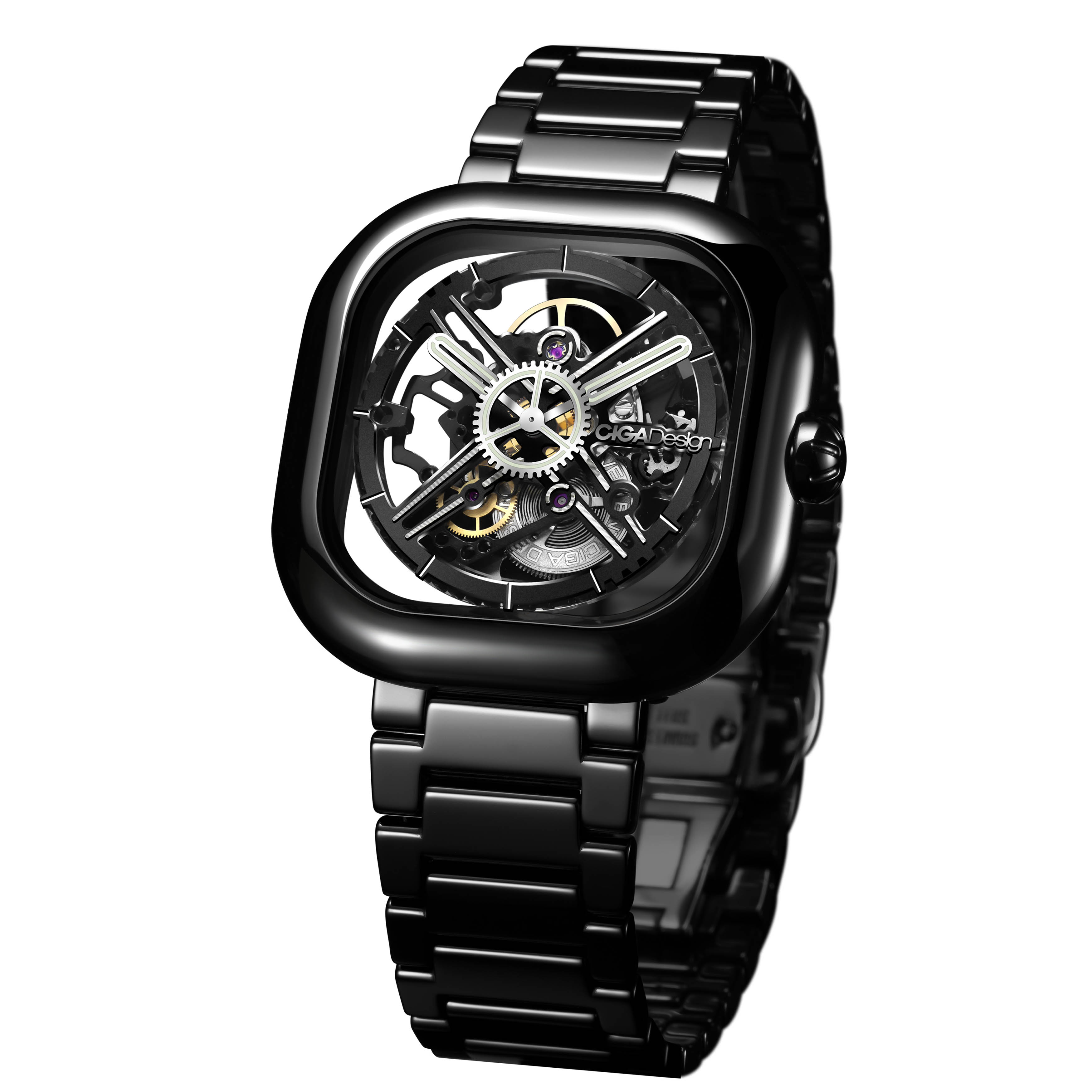 Reloj Ciga design C012-BB01-W7B Black Y Series Black Onyx