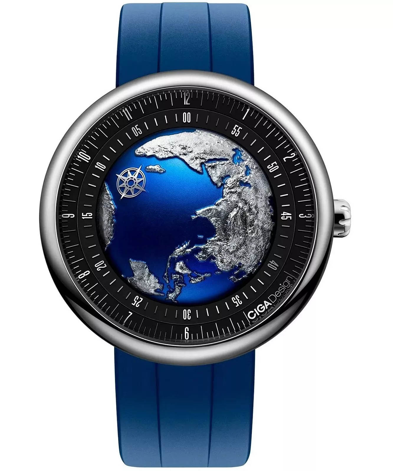 Reloj Ciga design Hombre U Series Blue Planet Mecánico