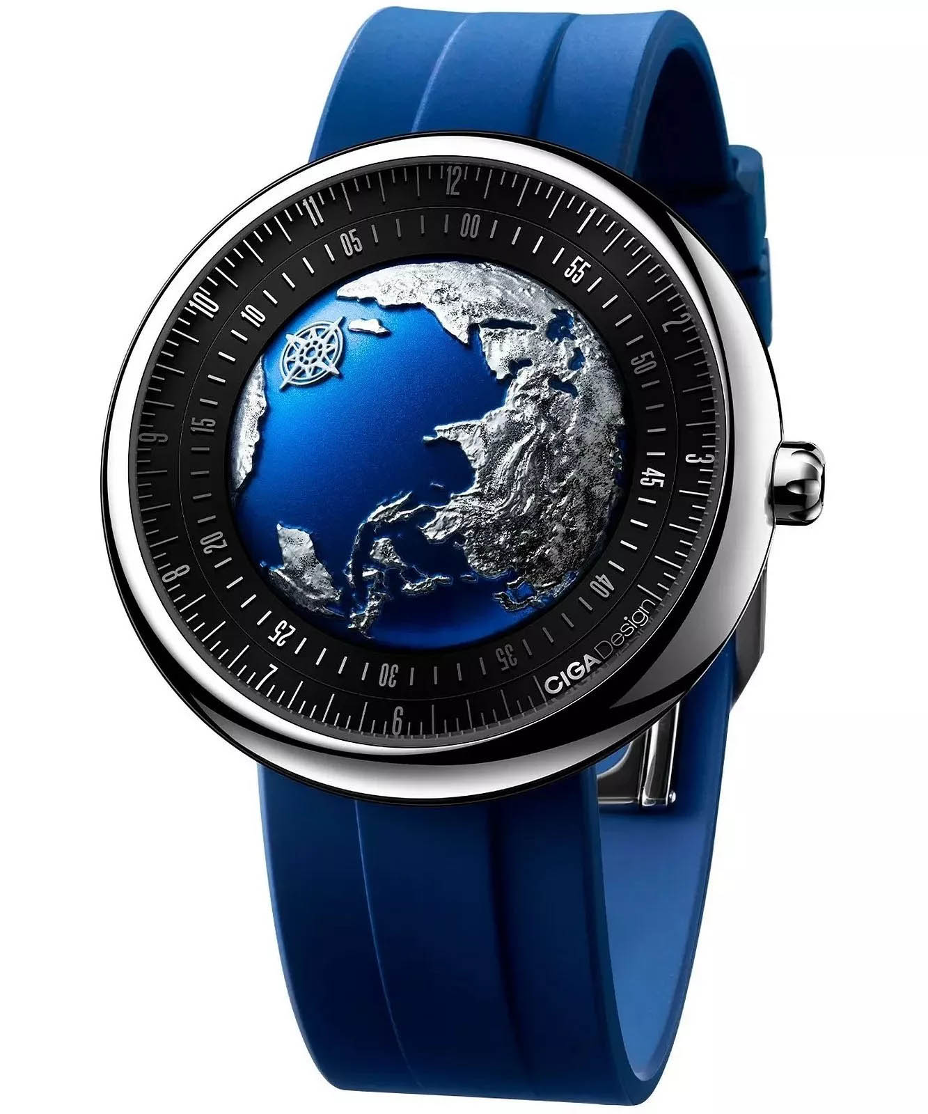 Reloj Ciga design Hombre U Series Blue Planet Mecánico