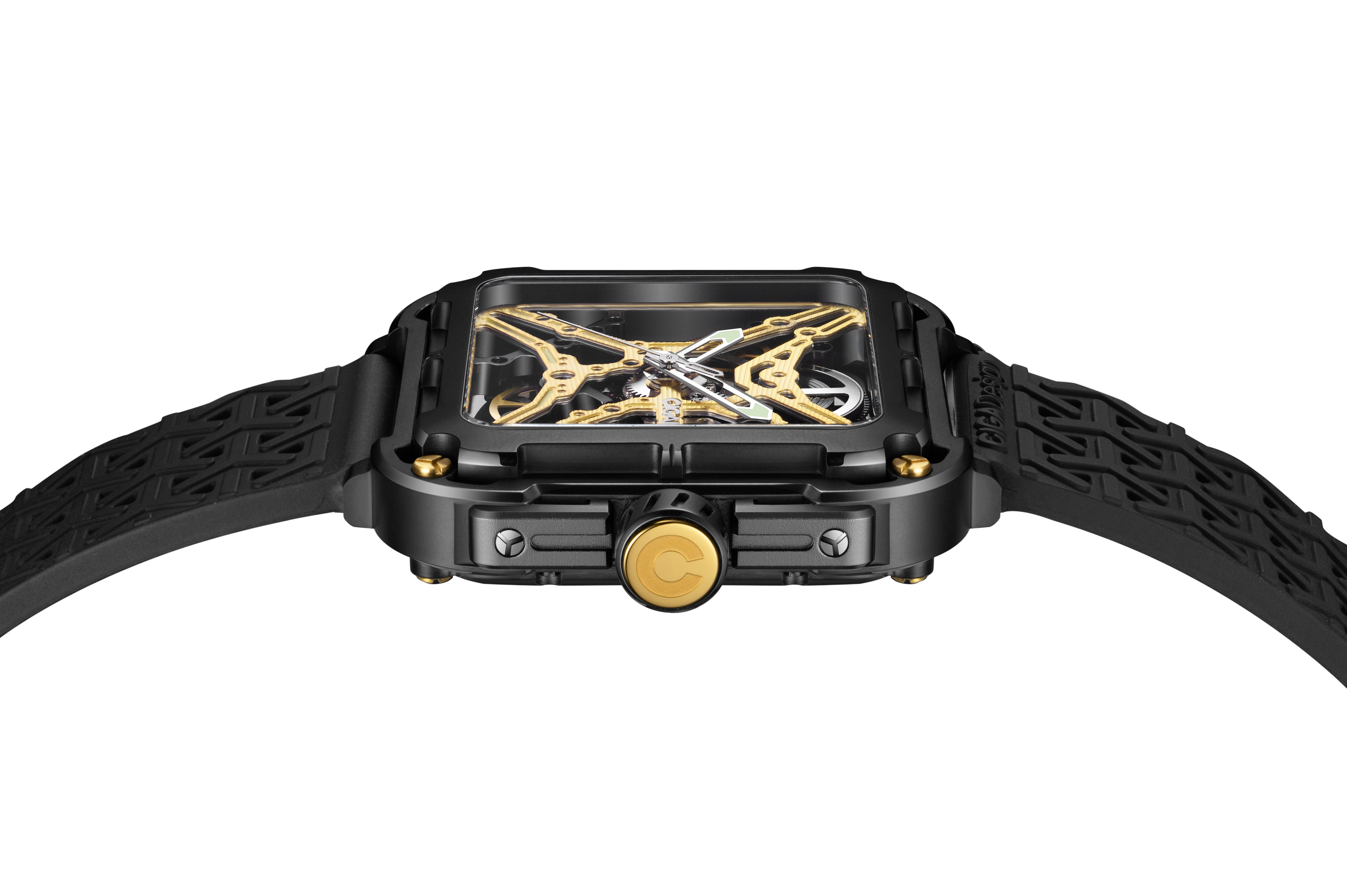 Reloj Ciga design X021-BLGO-W25BK Balck gold X Series Titanium