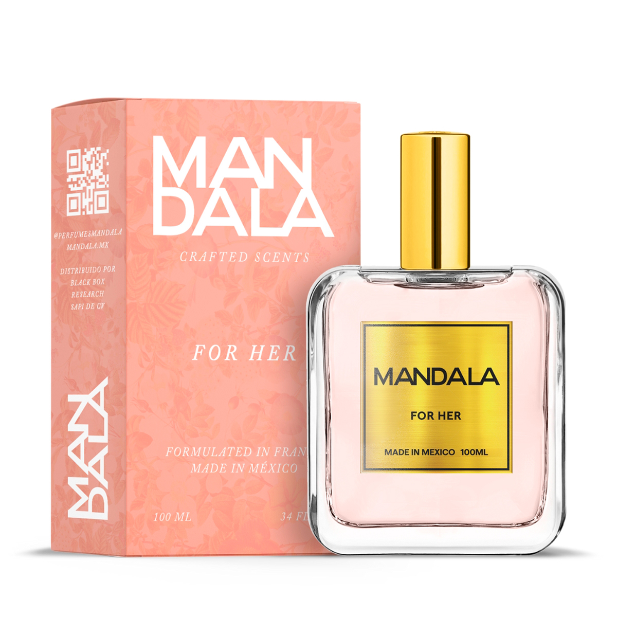 Perfume Mujer Mandala Timeless Muse Frutal Concentrado 100ml