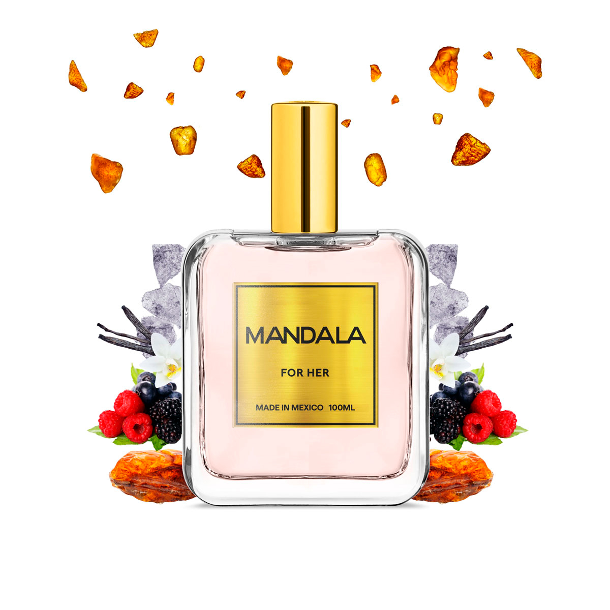 Perfume Mujer Mandala Magnetismo Sublime Caramelo 100ml