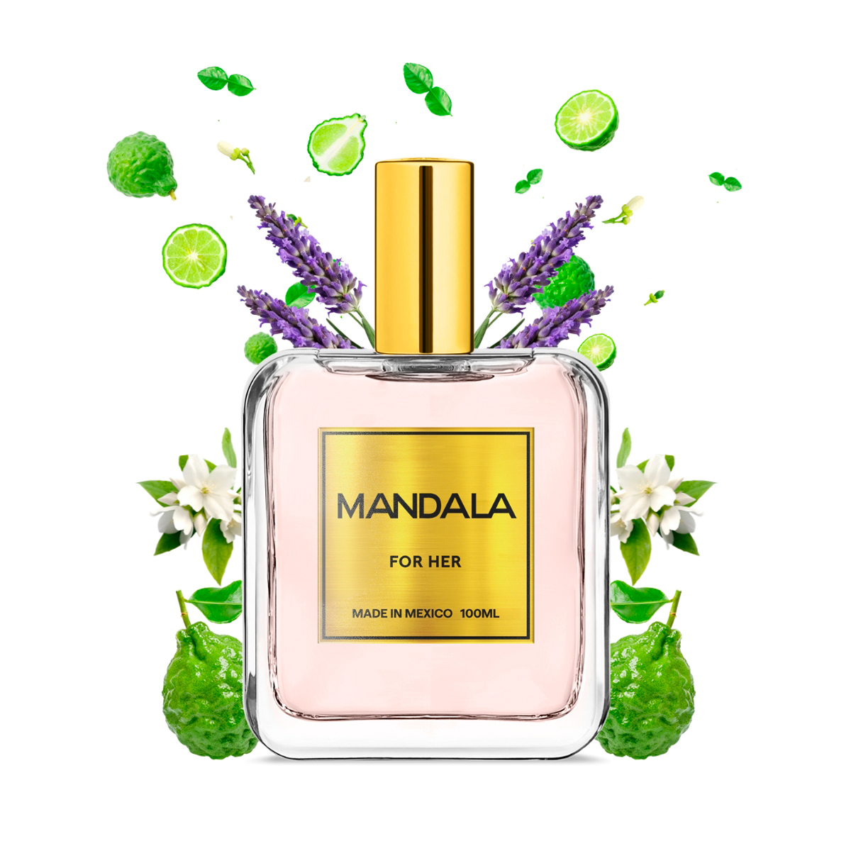 Perfume Mujer Mandala Golden Emblem Praliné 100ml