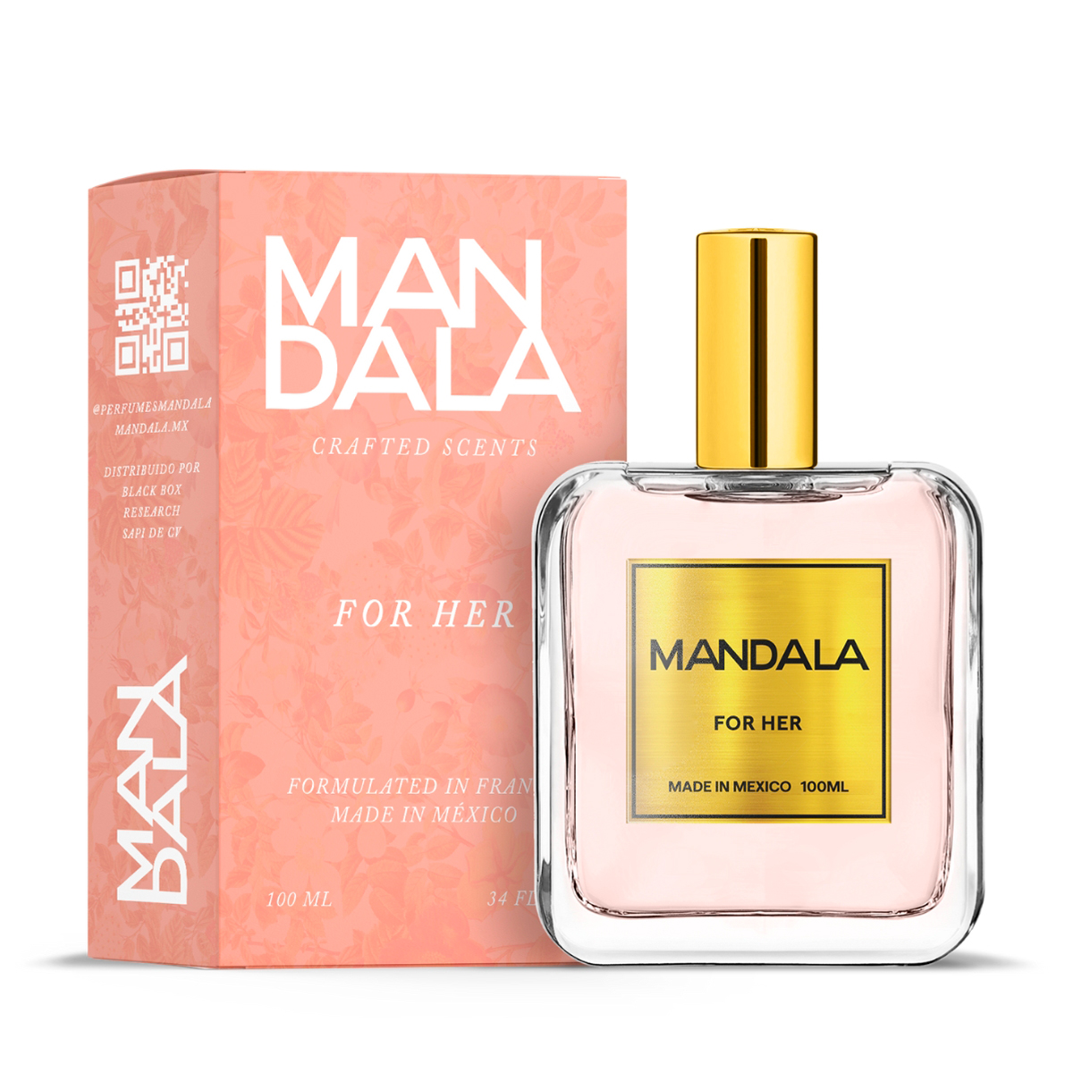 Perfume Mujer Mandala Opulent Whisper Ciruela 100ml