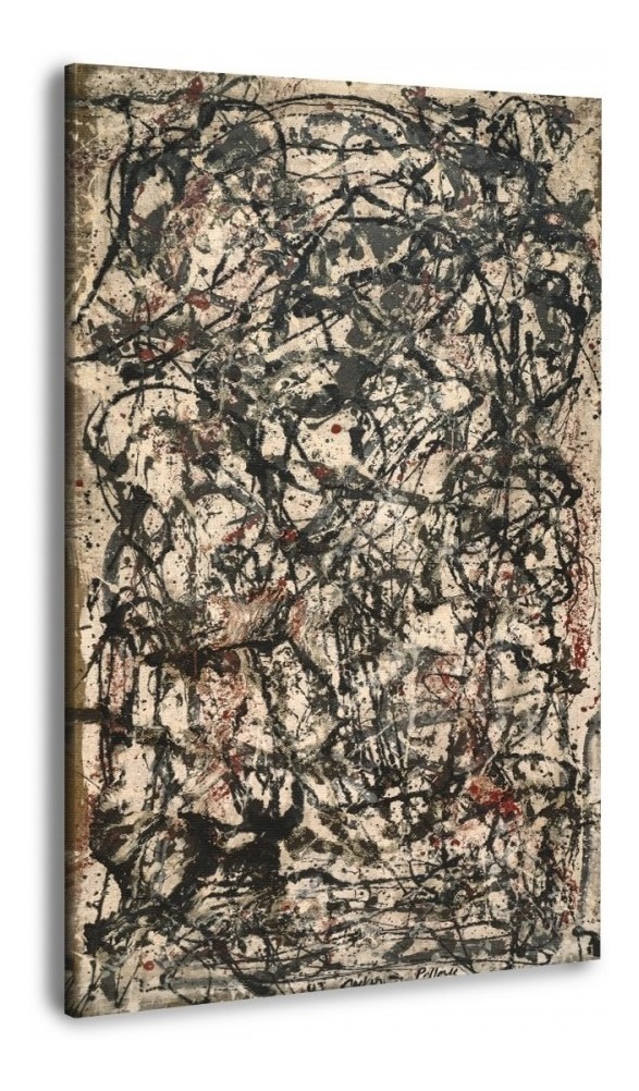 Cuadros Arte Jackson Pollock Canvas Varios Modelos Calidad