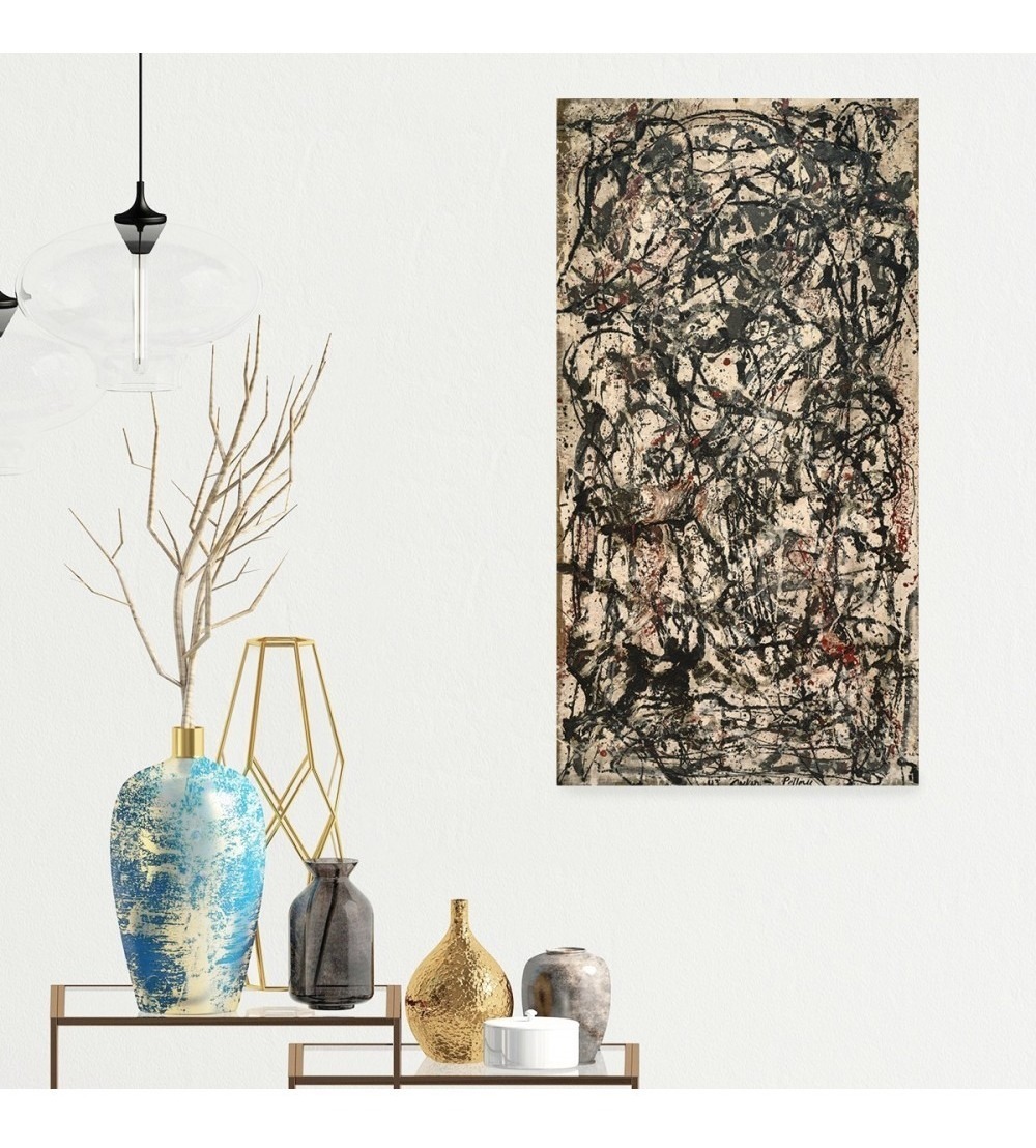 Cuadros Arte Jackson Pollock Canvas Varios Modelos Calidad