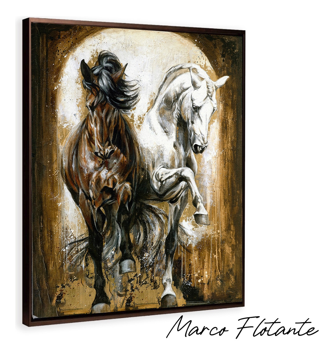 Cuadros De Caballos Elegantes En Canvas Grueso Galería Color Hermanos ...