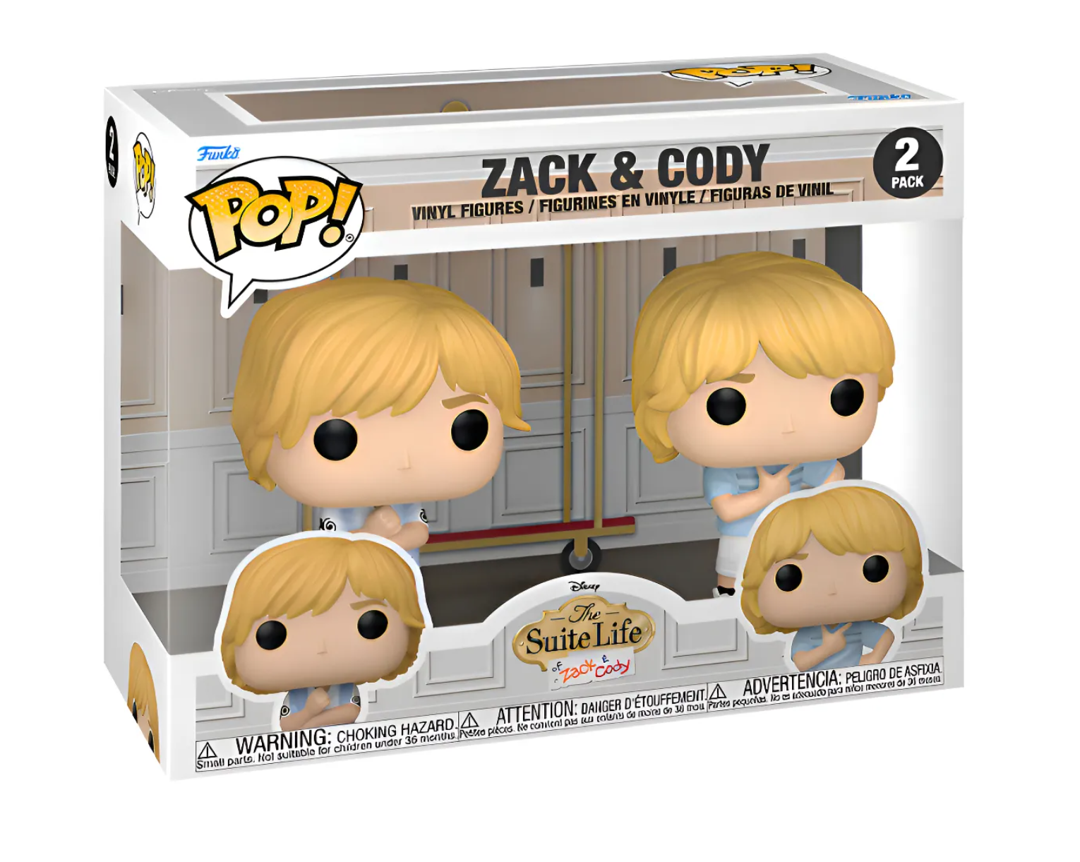 Funko Pop The Suite Life Of Zack y Cody 2 Pack