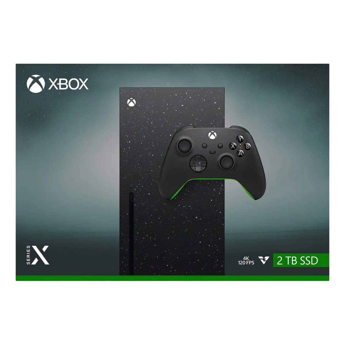 Xbox Series X 2 TB Disc Drive Galaxy Black Special Edition.