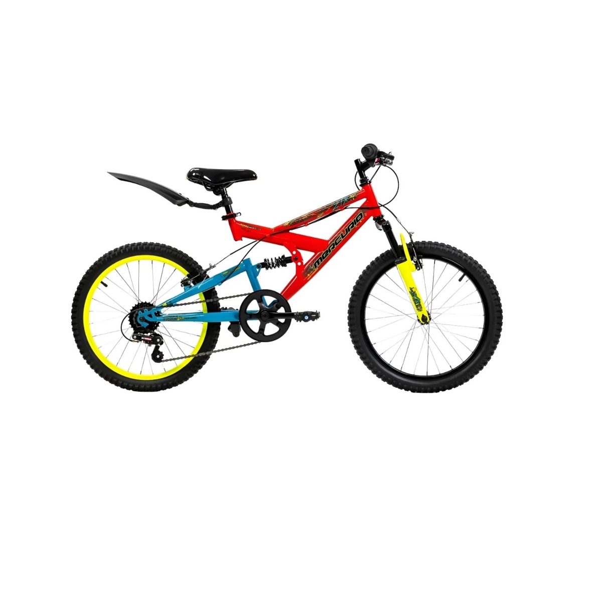 Bicicleta Mountain Bike Mercurio DS ZTX R20 Rojo ENDY