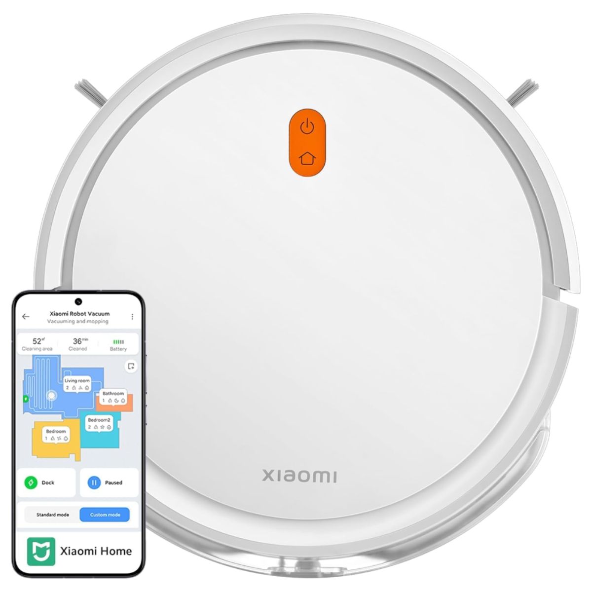 Aspiradora Robot 400Ml Blanco Xiaomi ROBOT VACUUM E5