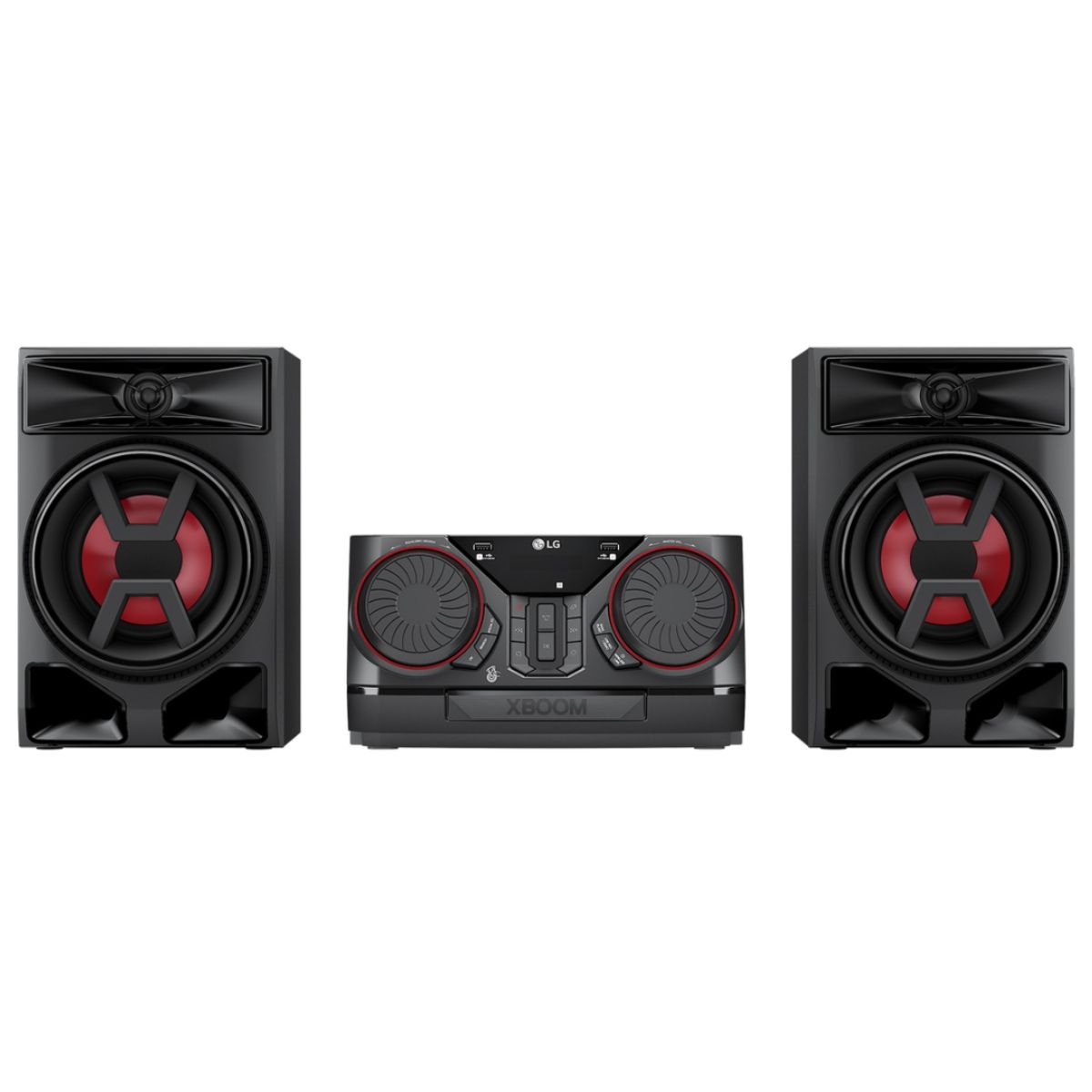 Mini Componente 300 W XBoom Negro/Rojo LG CK43N