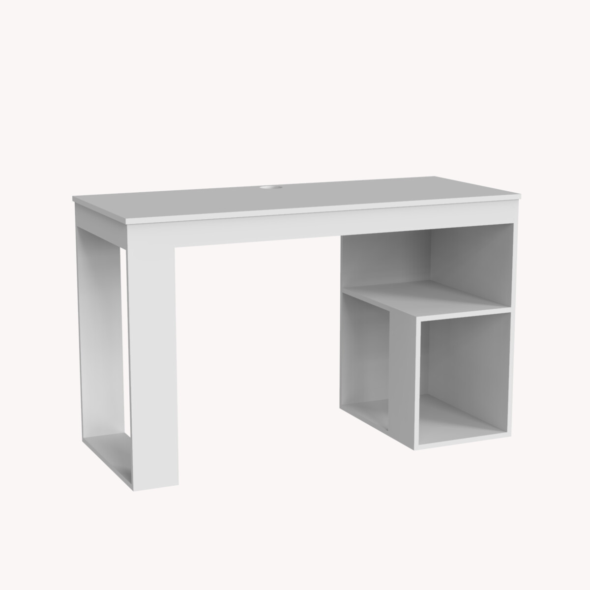 Escritorio Armable con entrepaño y espacio para CPU modelo Astana marca ...