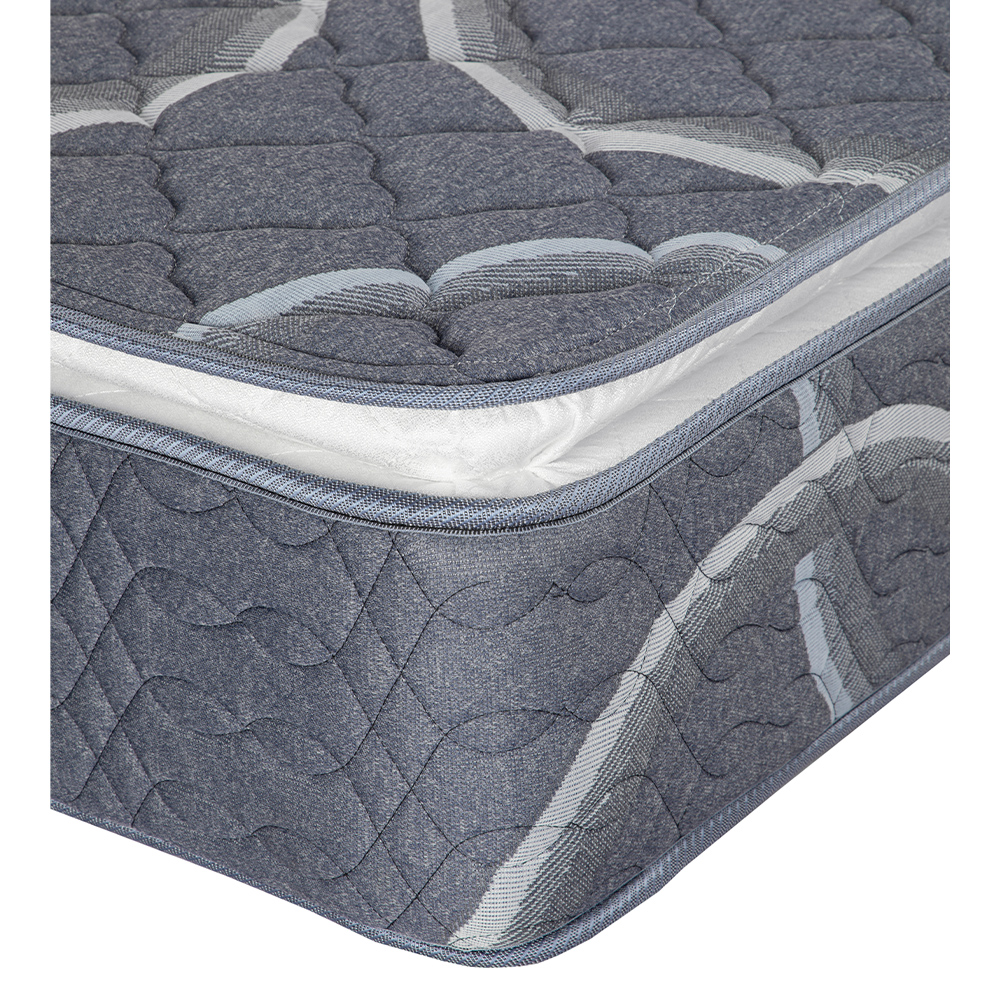 Colchón Queen Size Restonic Bongo Azul + Almohadas 2 Pack + Edredón ...