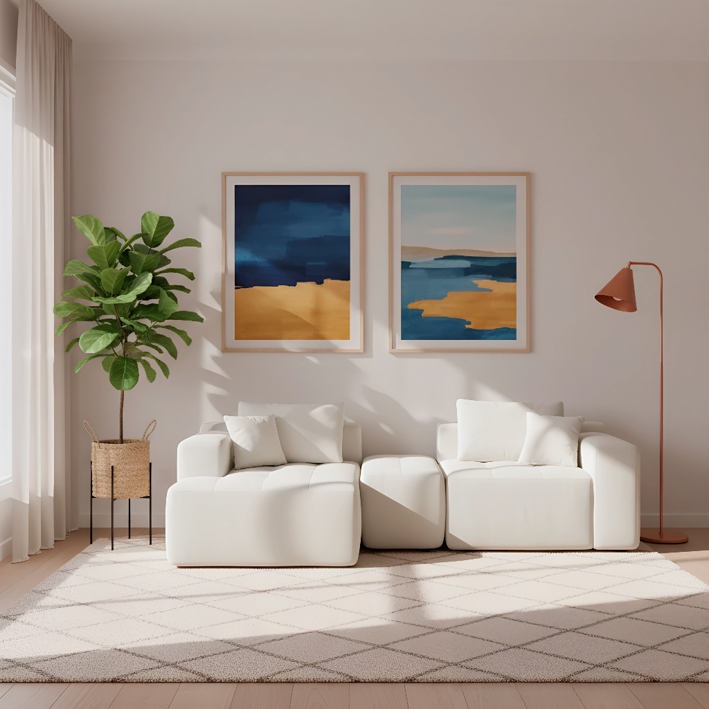 Ilios Innova | Sofá Palermo Modular de 3 Módulos, Tela Teddy, Configurable y Cómodo, Estructura ...