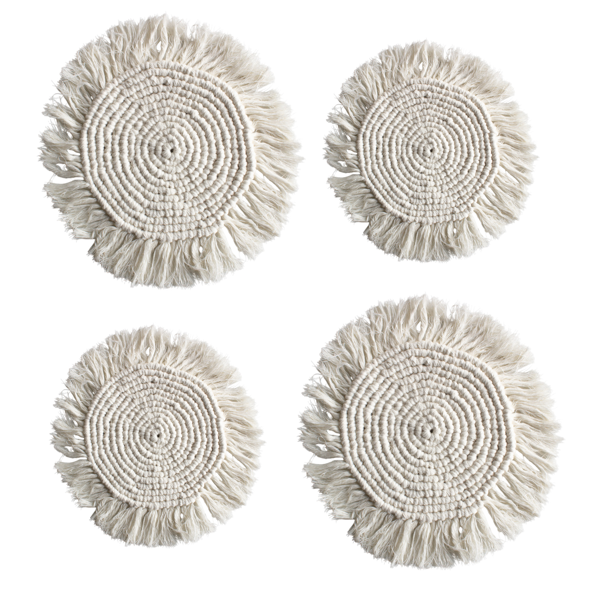 Ilios Innova | Paquete de 4 manteles estilo boho macramé, decorativos ...
