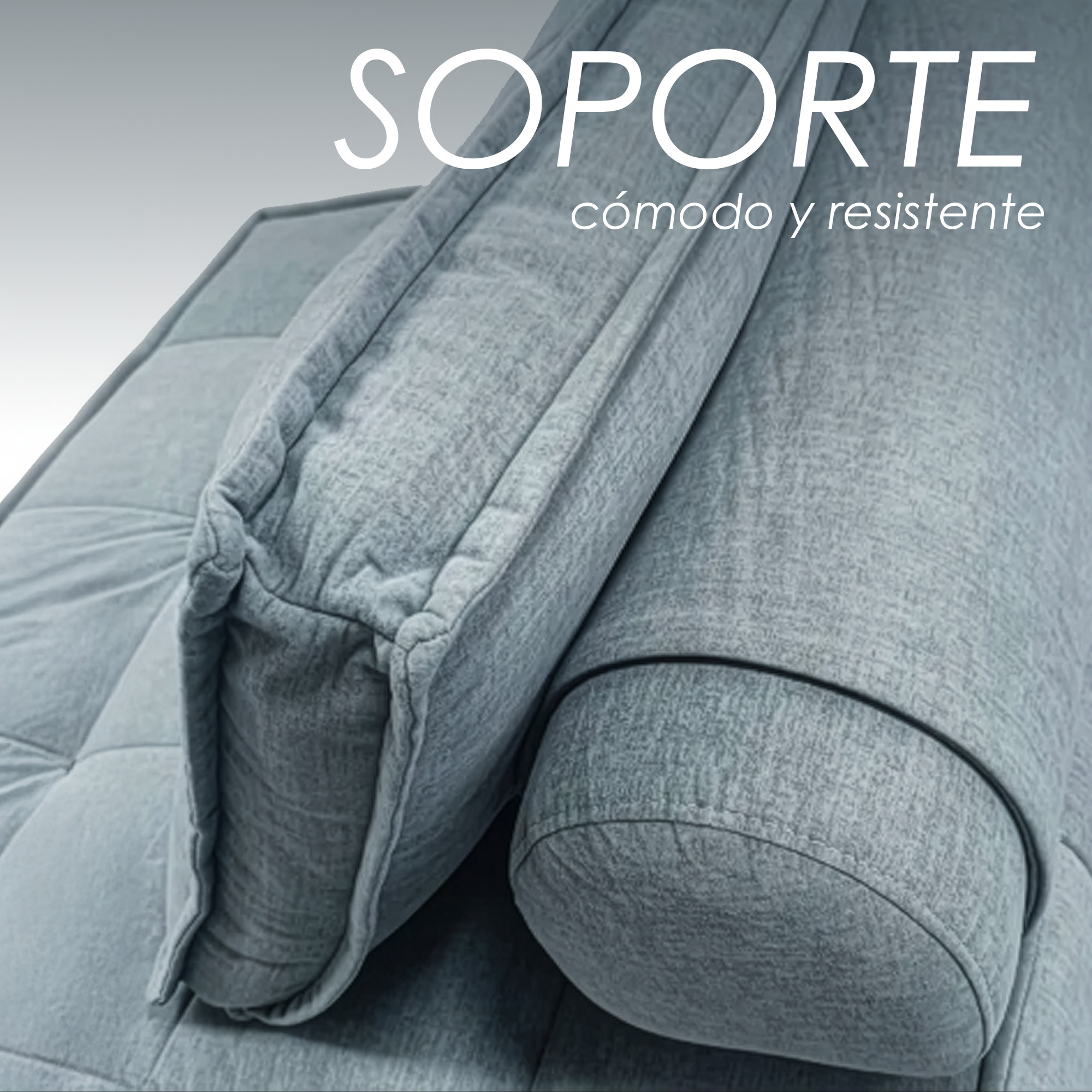 Ilios Innova | Sillón Individual Turin Gris, Tapizado de Lino y Espuma ...