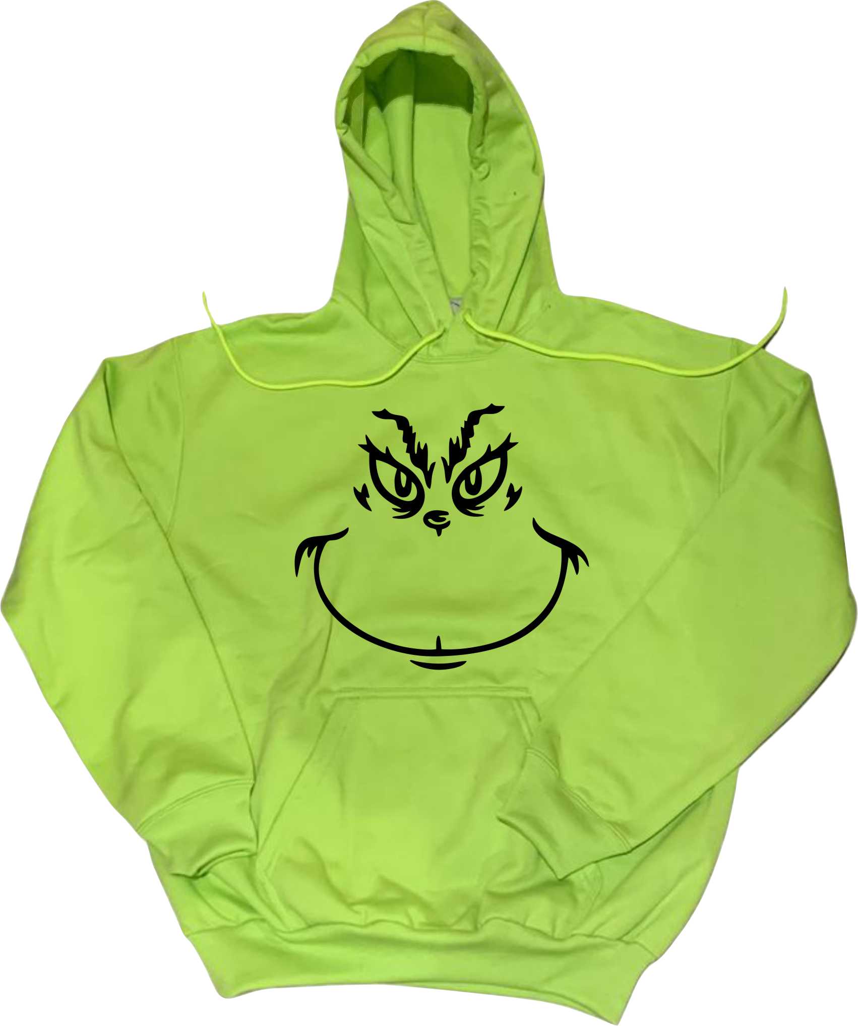Sudadera Grinch Navidad Disfraz Hoodie Adulto Unisex verde limon Fiesta ...