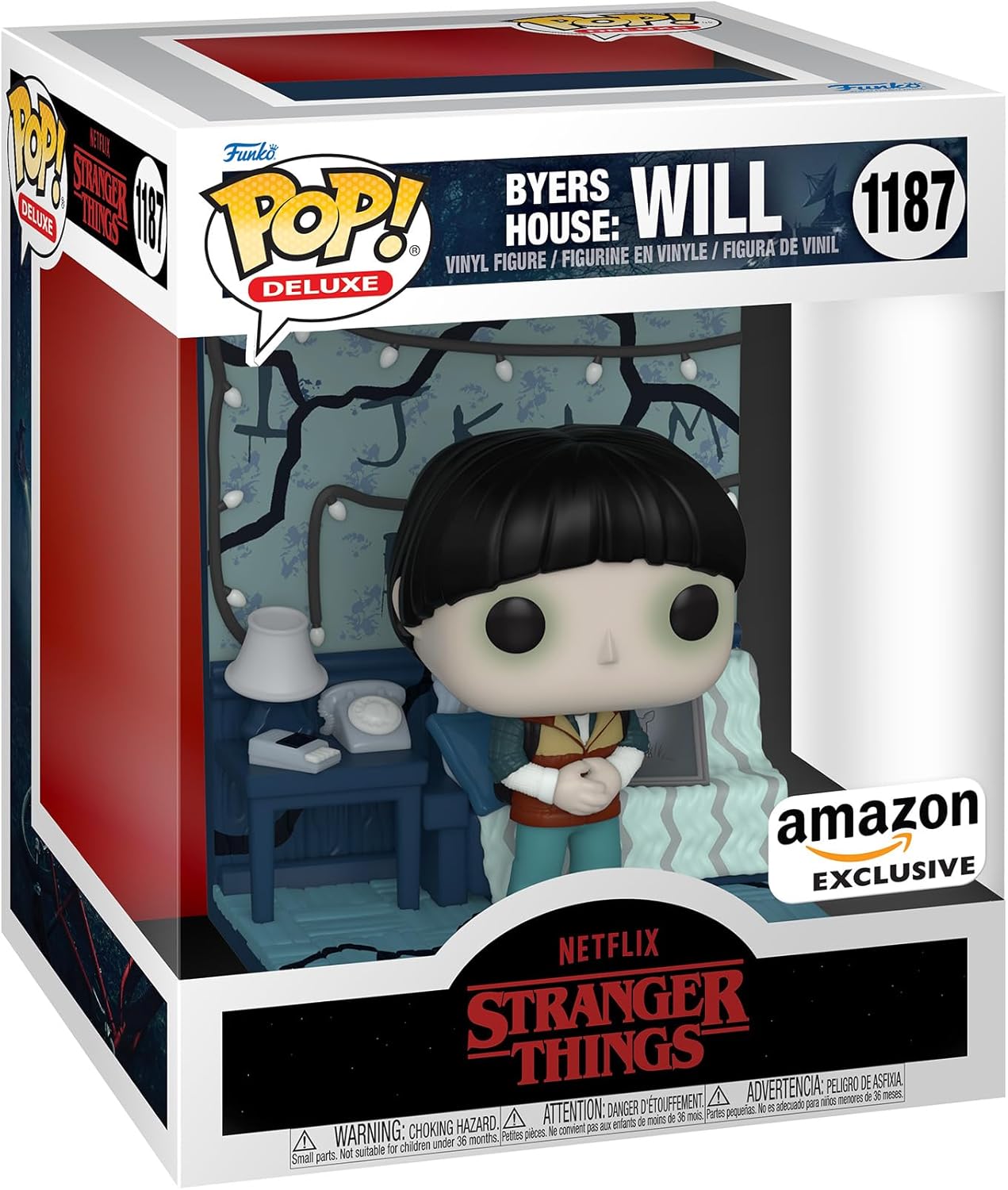 Funko Pop Stranger Things Build A Scene Will Byers Exclusiva Amazon 1187