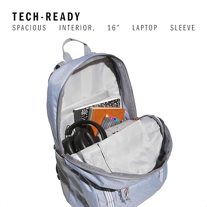 Mochila adidas Excel 7 Backpack 34l Durable Athletic Estudiante Laptop ...