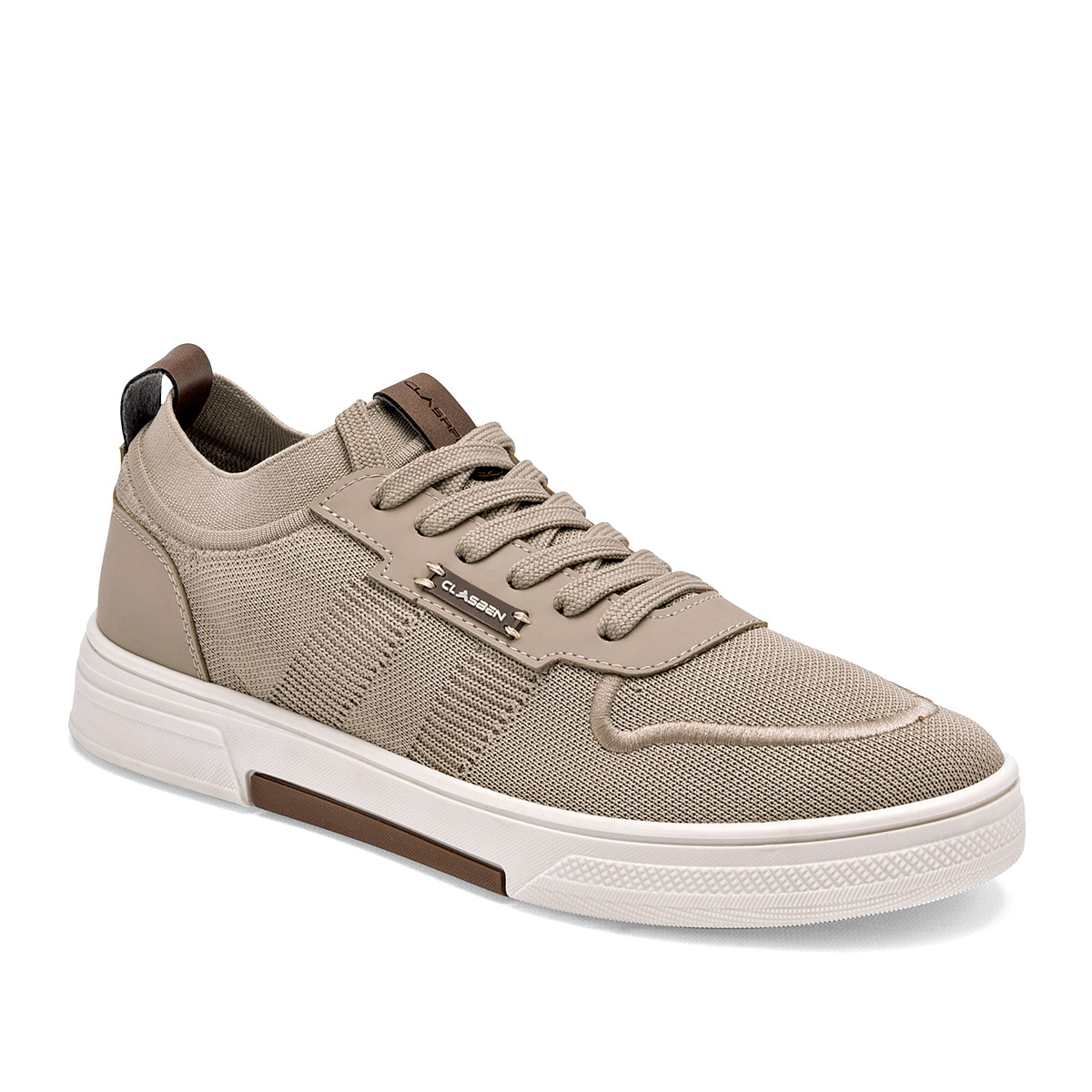 TENIS CASUAL CLASBEN PARA HOMBRE PIERO COLOR BEIGE