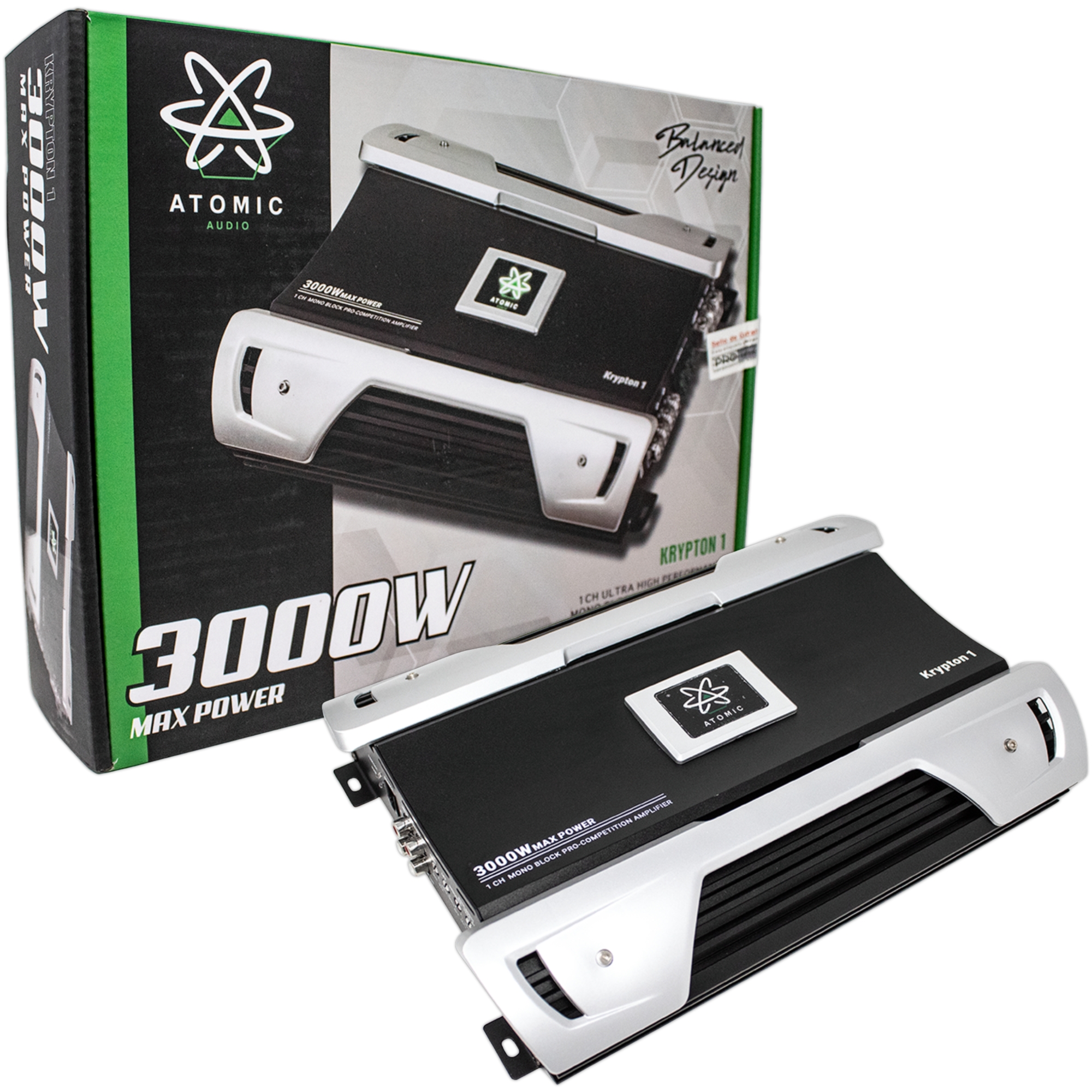 Amplificador Monoblock Atomic Audio KRYPTON1 3000W