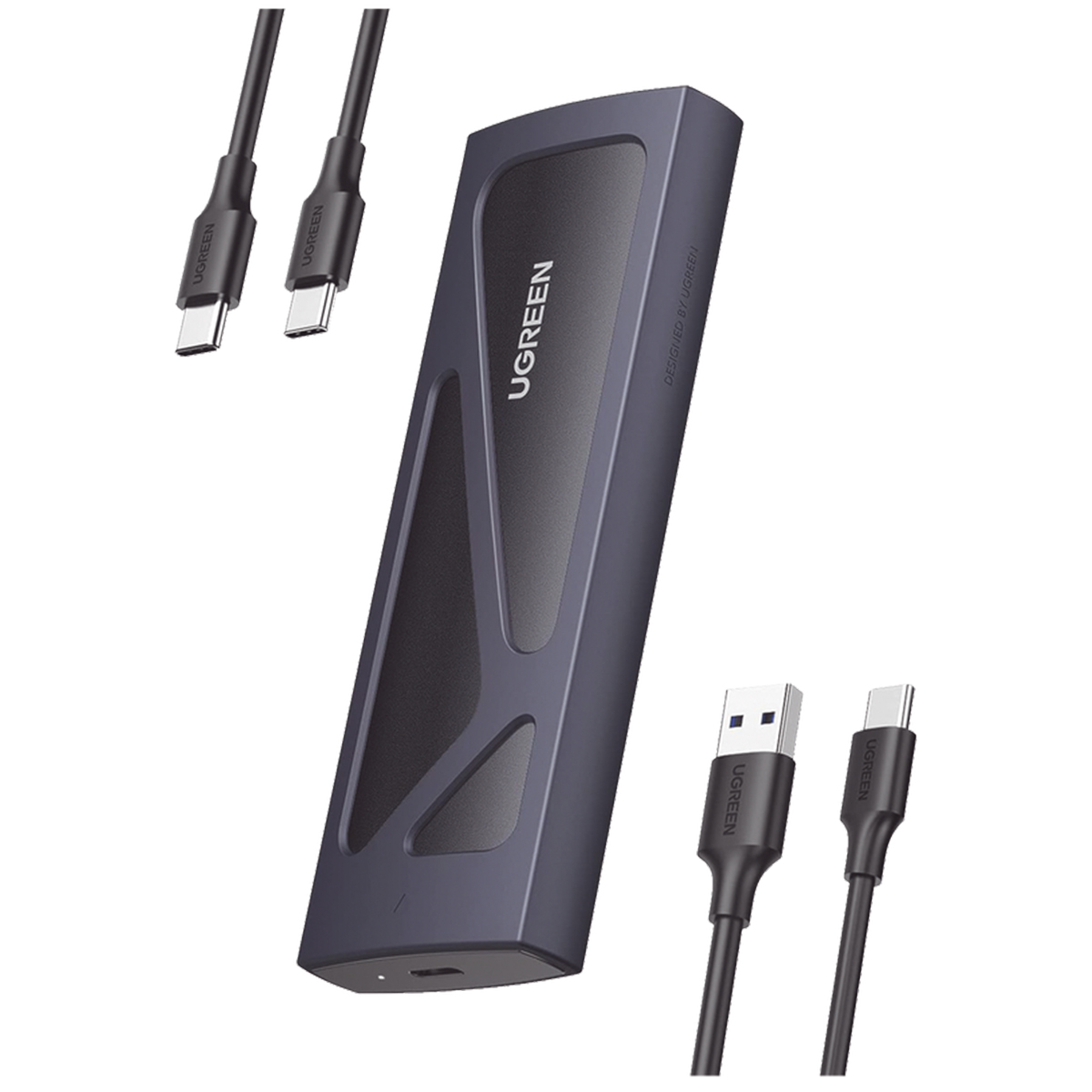 Carcasa Disco Duro NVME M.2 Compatible con SSD M.2 NVME 15512 UGREEN