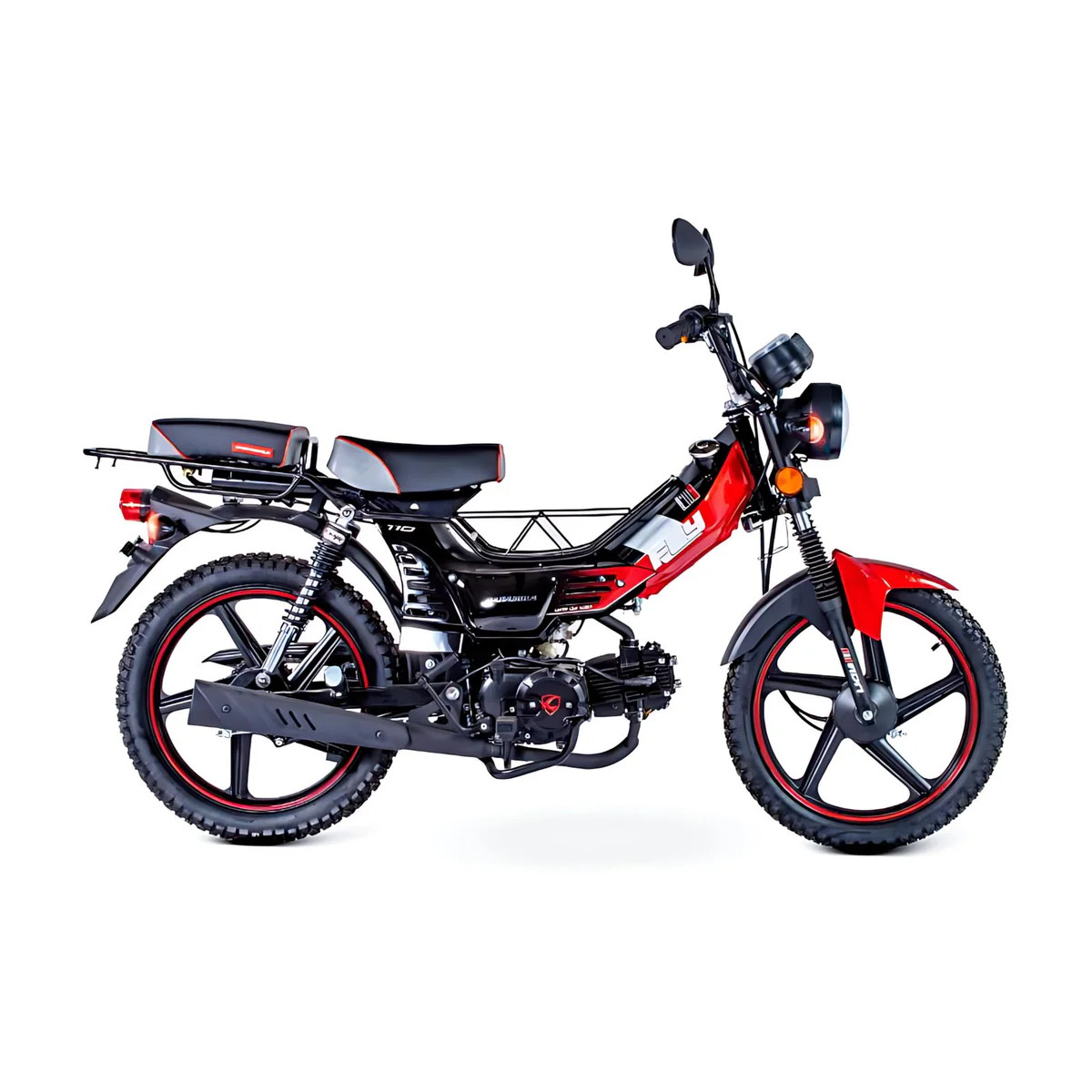 Motocicleta Carabela Fly 110cc Semiautomática Roja (Disponible solo en ...