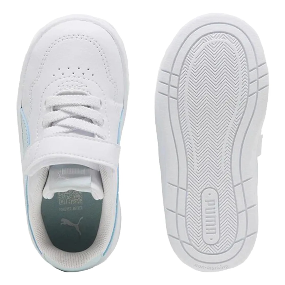 Tenis Puma De Bebe Court Lally AC+INF Blanco-azul 402306 06