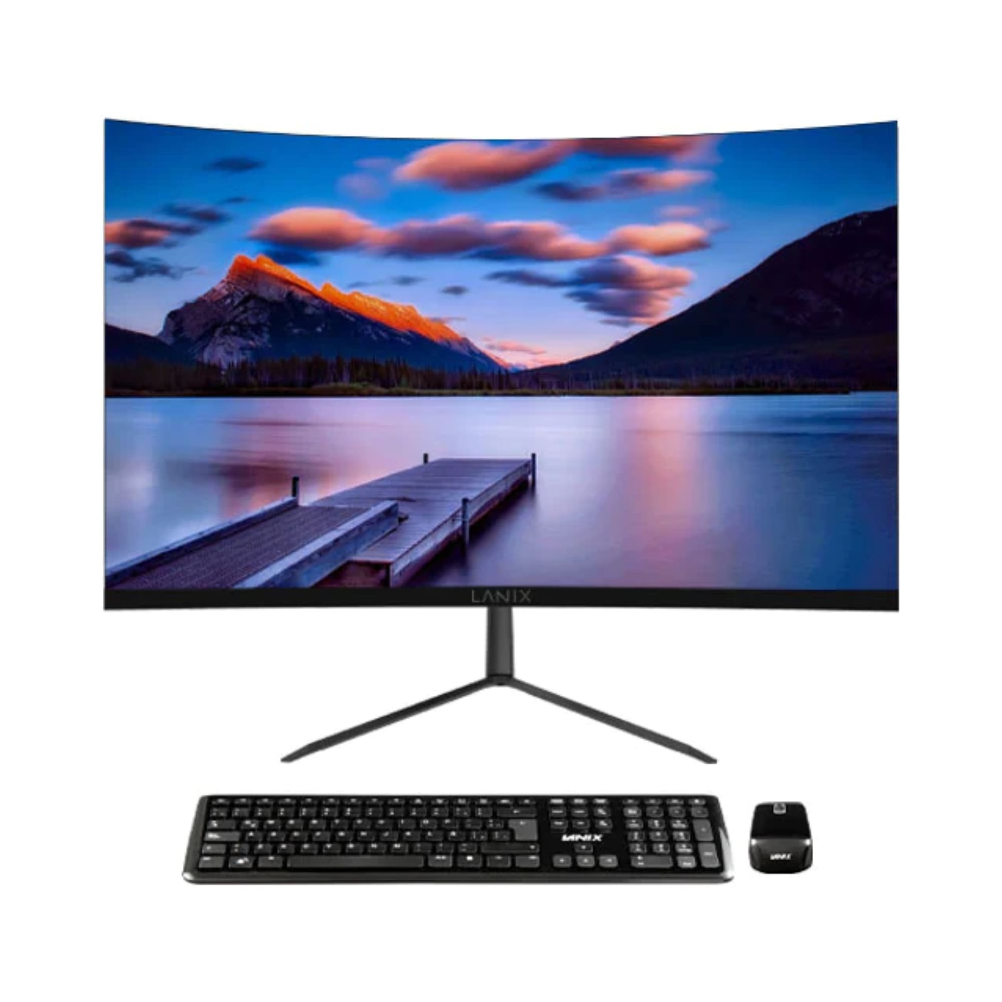 Lanix All in One X240 de 23.8'', Curvo, Intel Core i5-12450H, 8 GB RAM ...