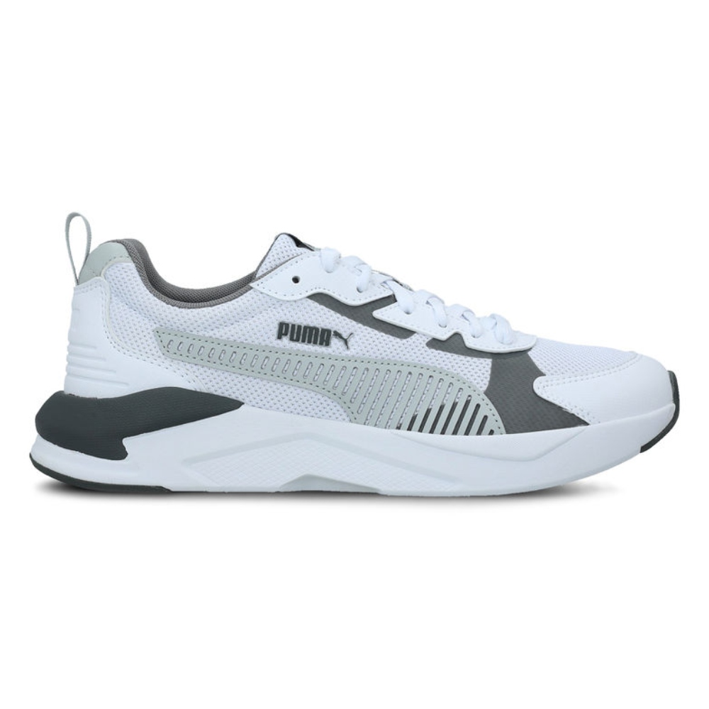 Tenis Puma X-Ray 3 LT Blanco-Gris de Hombre 400229 02