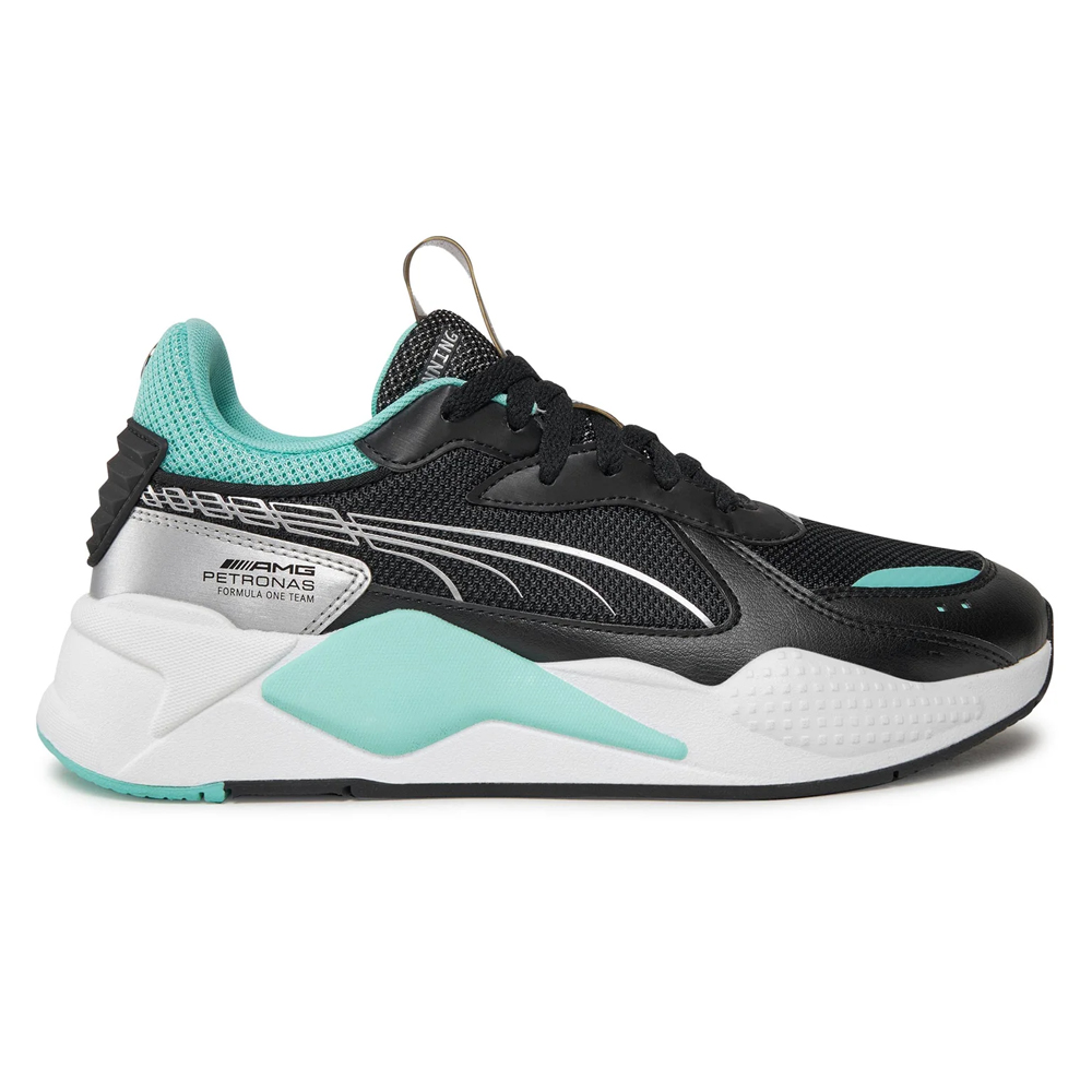 Tenis Puma Mapf1 rs-x Black Mint Hombre