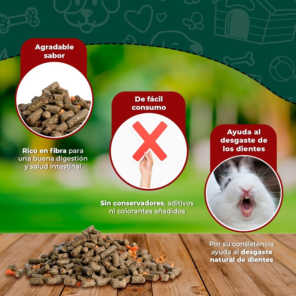ALIMENTO NATURAL P/HERBIVOROS SELECT 800 G - REDKITE