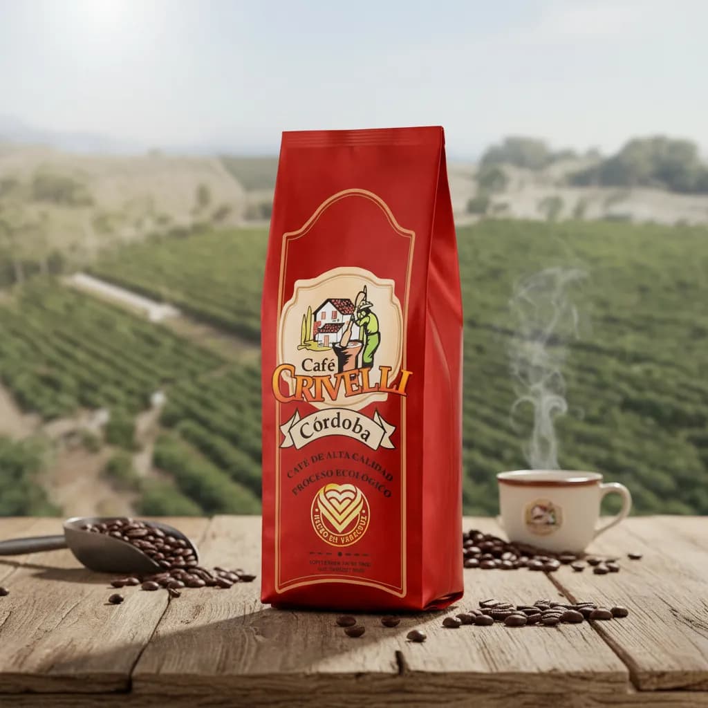 Café Molido 500gr Crivelli Cordoba Ecológico De Exportación