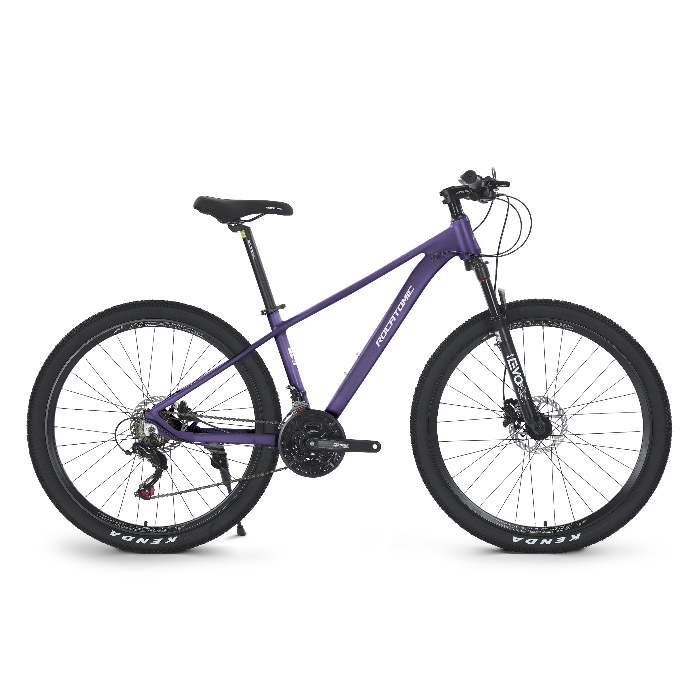 Bicicleta Rocatomic Hyper Mtb 27.5 21v Shimano Freno X-spark Morado