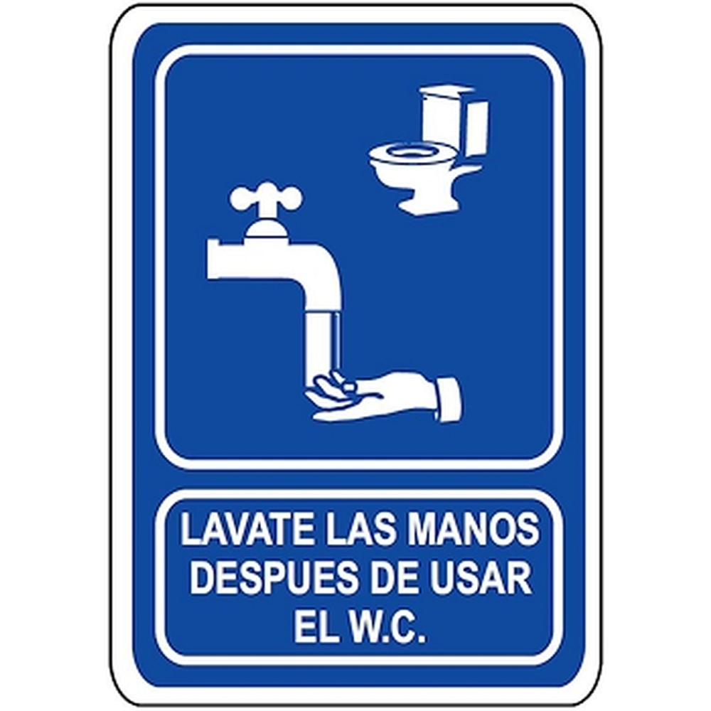 Letrero Informativo MXSIS-001 30x40 cm Informativos Lávate las Manos ...