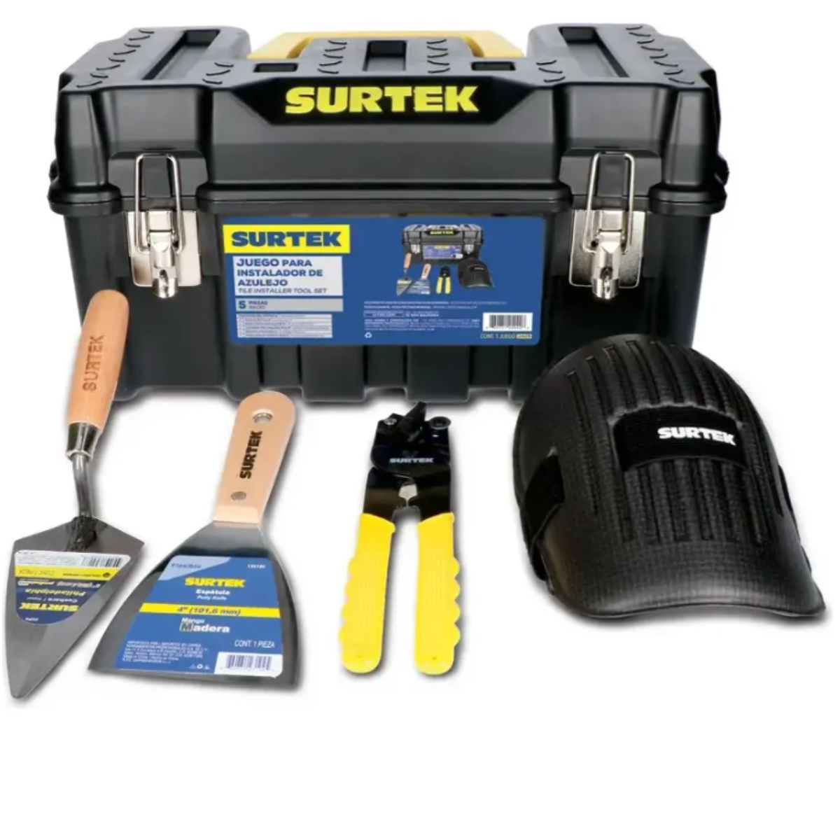 Juego combinado de herramienta para instalar azulejo, 5 piezas Surtek