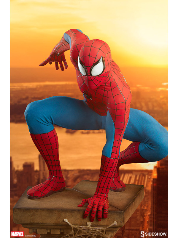 Sideshow Spider‑Man Legendary Scale Estatua Marvel 1:2