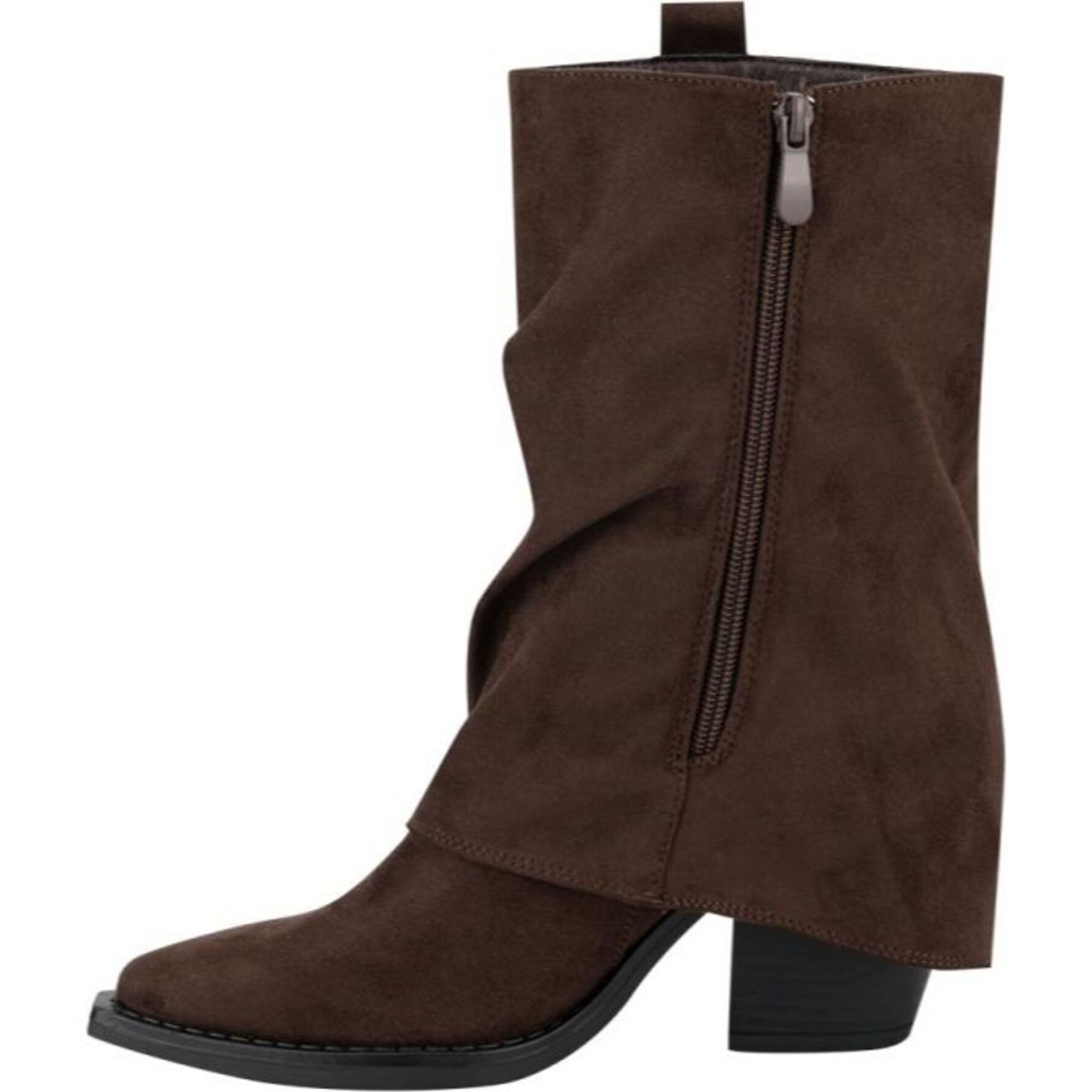 Bota de mujer, de estilo texano, con arruga, con suela antiderrapante y ...