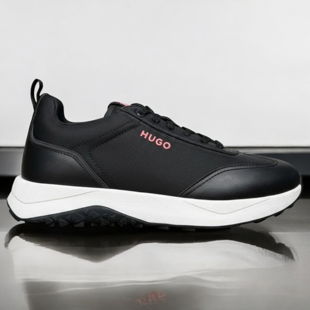 Tenis Hugo Boss Kane Runner Negro Para Hombre Estilo Premium Y ...