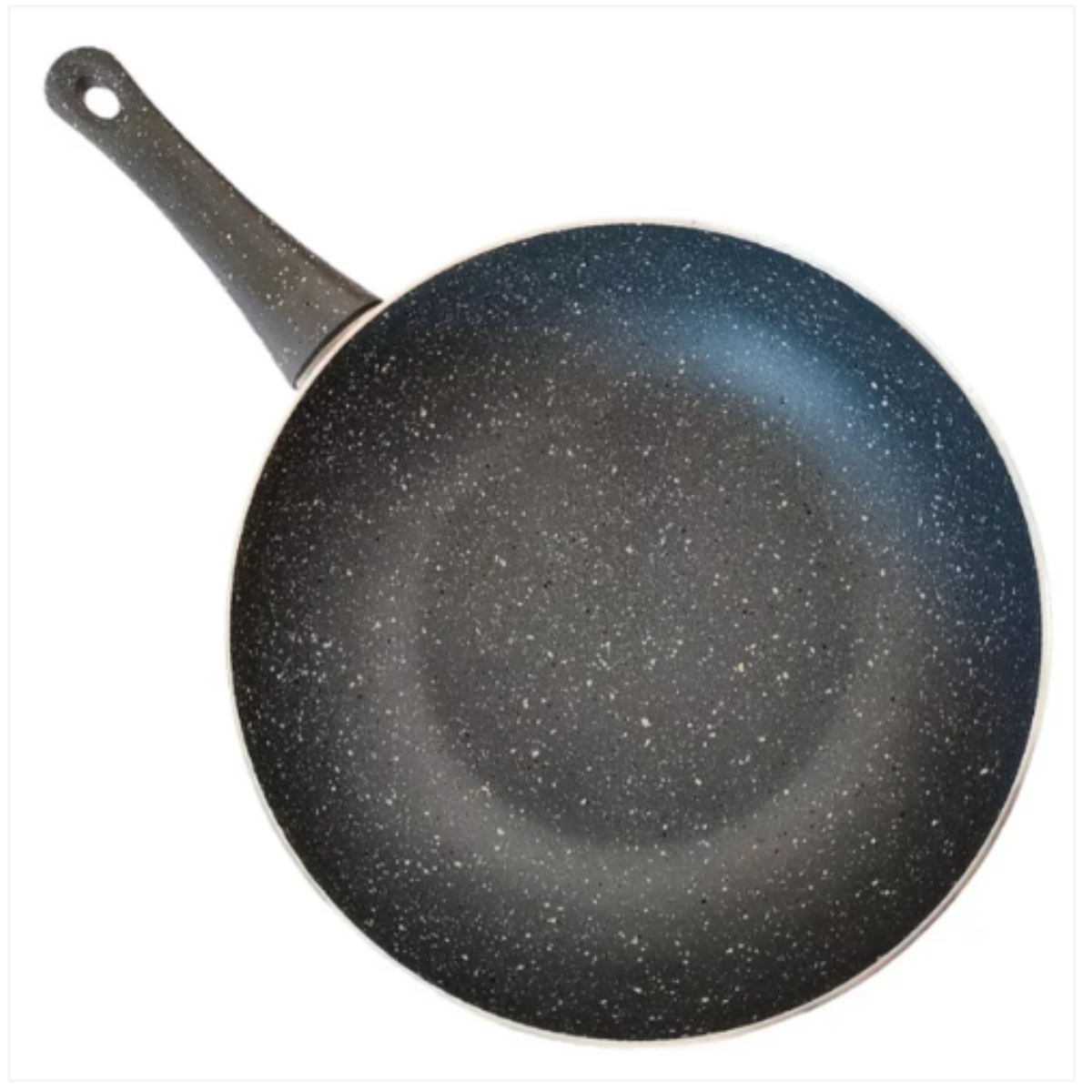 Wok de aluminio con rec. antiadherente de mármol 30 cms marca Yajad ...