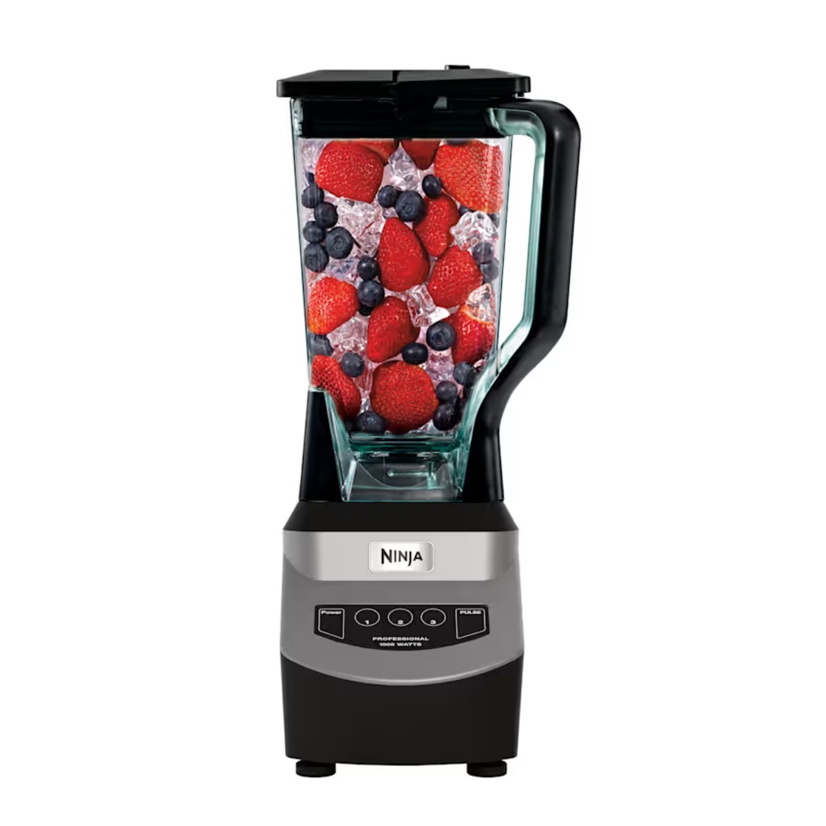 LICUADORA PROF NINJA 3V 1000 W GRIS/NEG MODELO NJ600CO