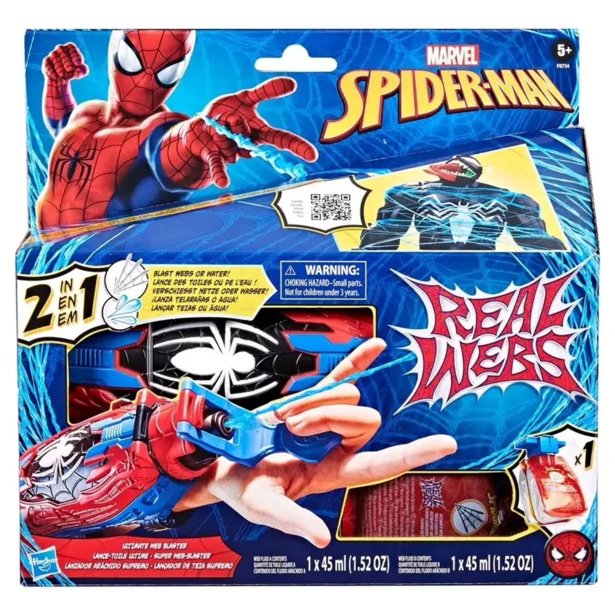 SPIDERMAN LANZADOR ARACNIDO SUPREMO Modelo F8734