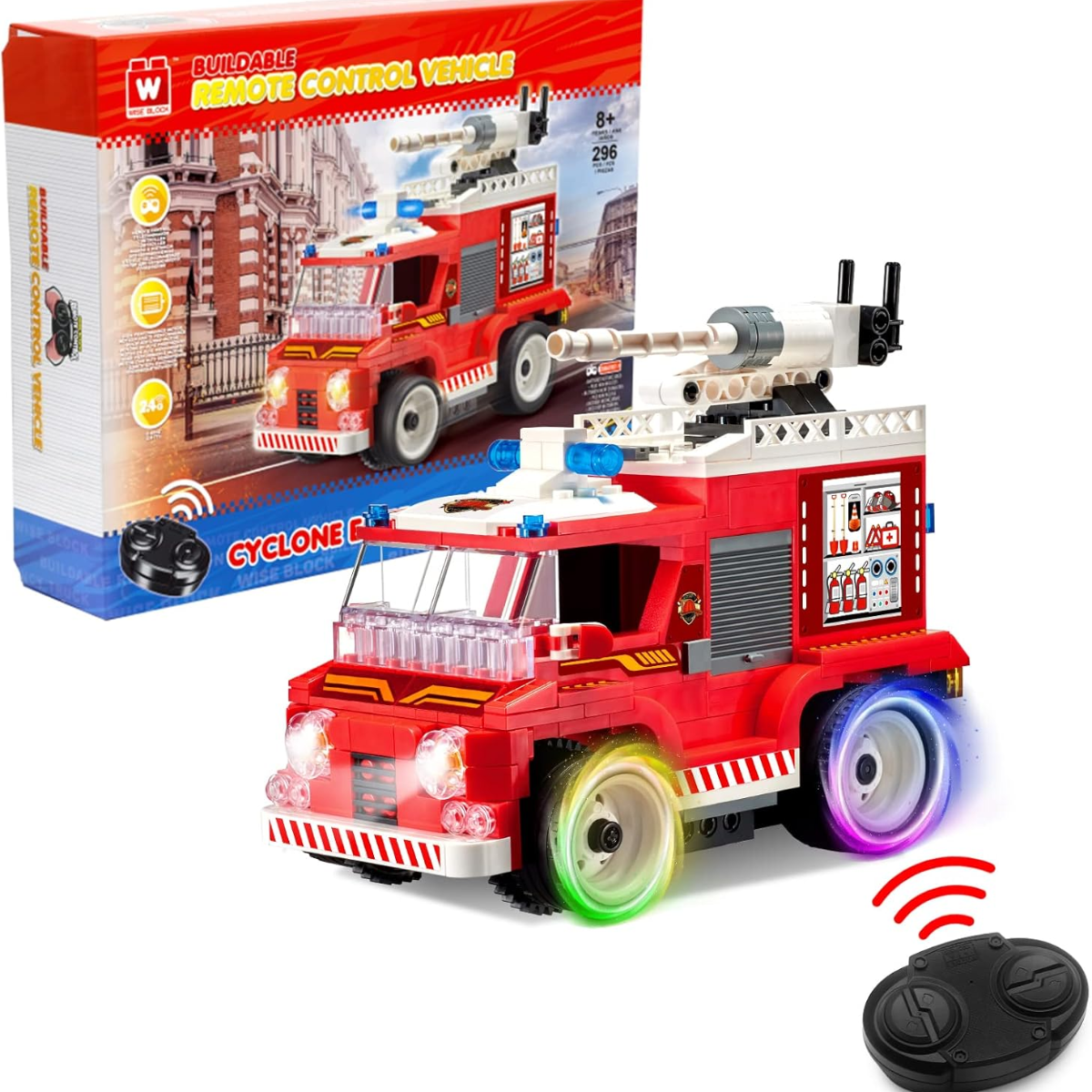 WISE BLOCK RADIO CONTROL CAMION DE EMERGENCIA Modelo EU389045