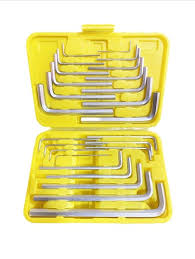 Juego de 25 llaves Allen ALLF25 Surtek