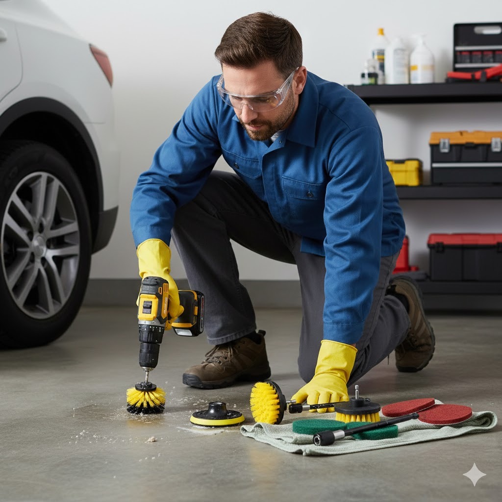 Juego de 12 Cepillos para Taladro ADIR 11539 | Accesorios para Limpieza ...